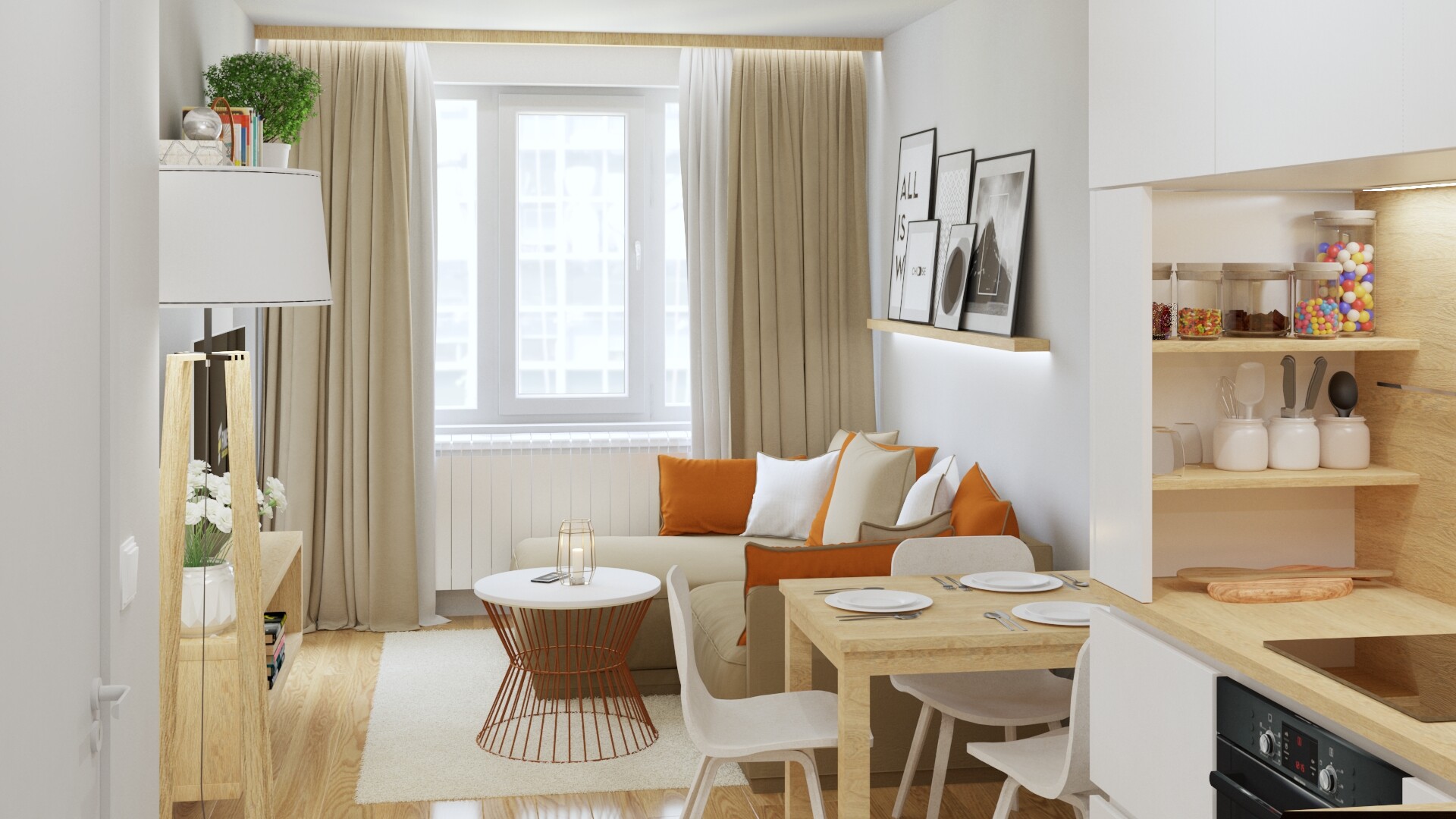 ArtStation - Small apartment