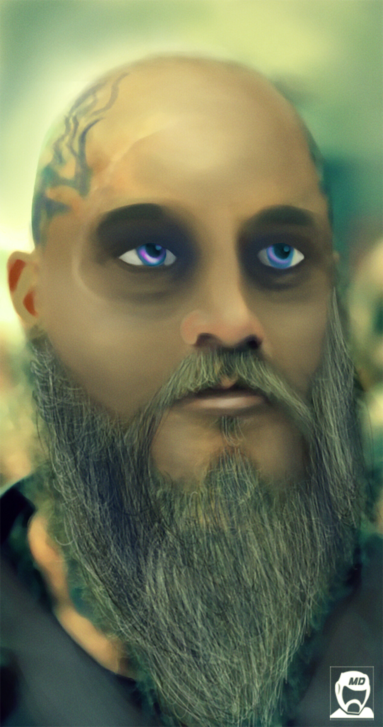 ArtStation - Portrait Ragnar Lodbrok