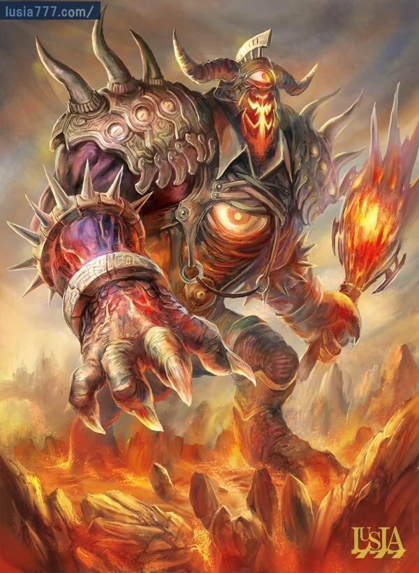 ArtStation - Flame Cyclops