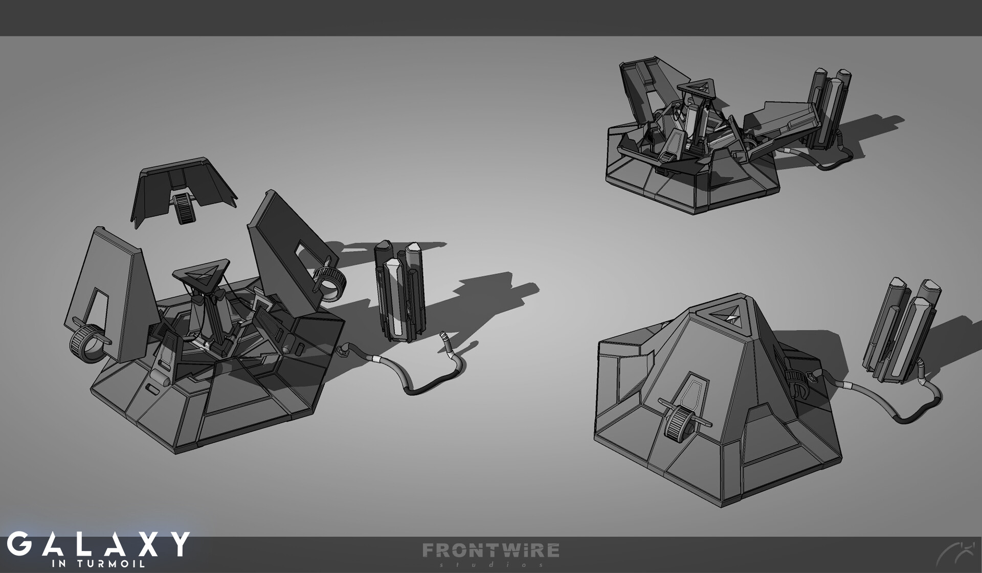 ArtStation - Galaxy in Turmoil :: Concept : Shield Projector