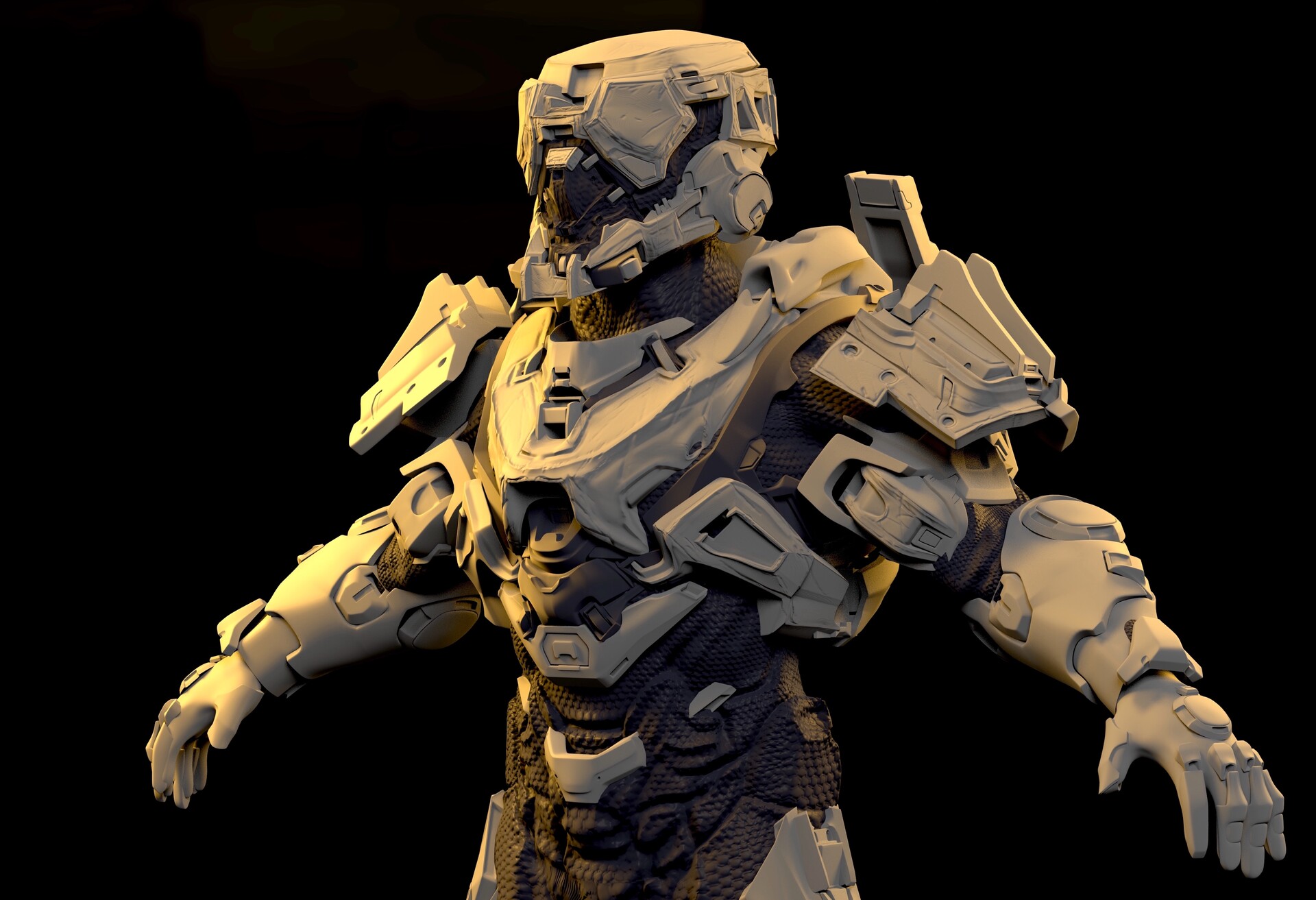ArtStation - Halo wip Update