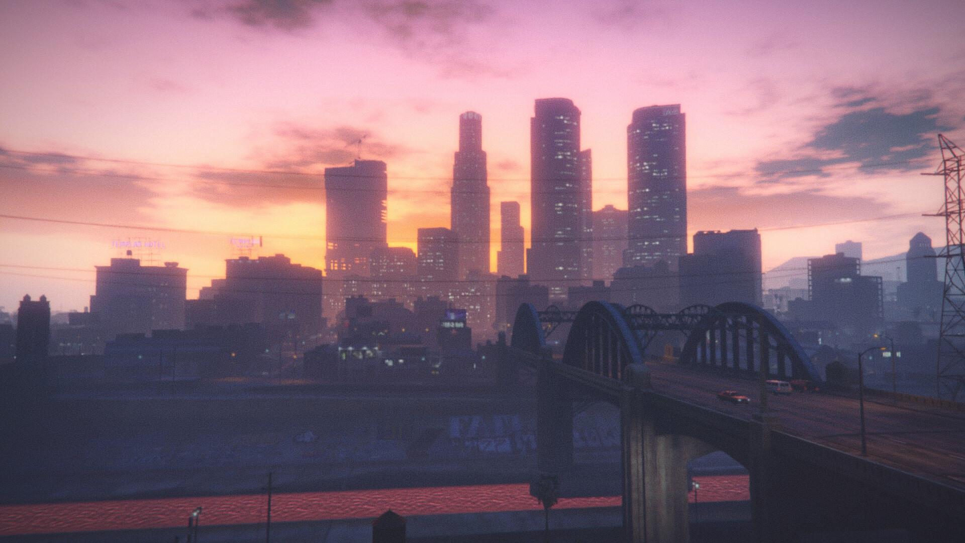 ArtStation - Sunset Lover / (Grand Theft Auto V Screenshot Pc)