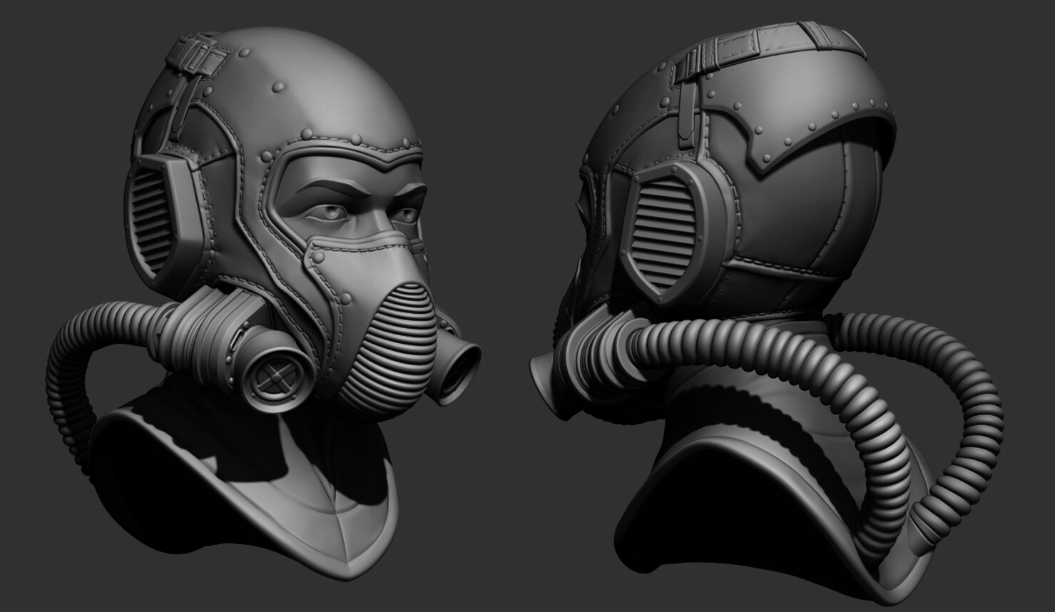 ArtStation - Stylized helmet