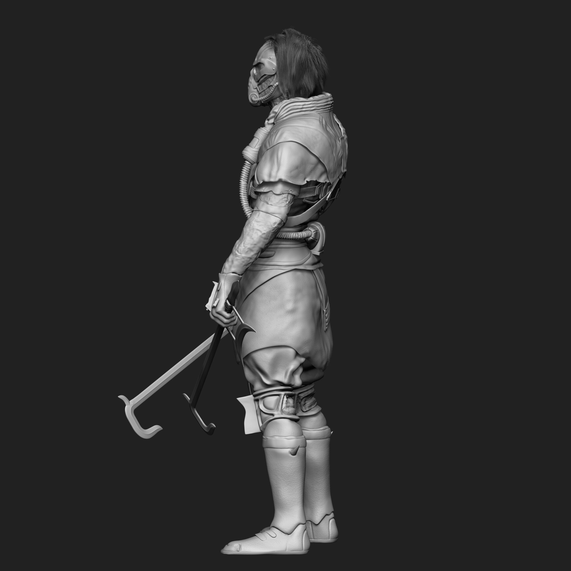 Andrewandrewjke - Kabal 3D Model - Mortal Kombat ( MK11 )