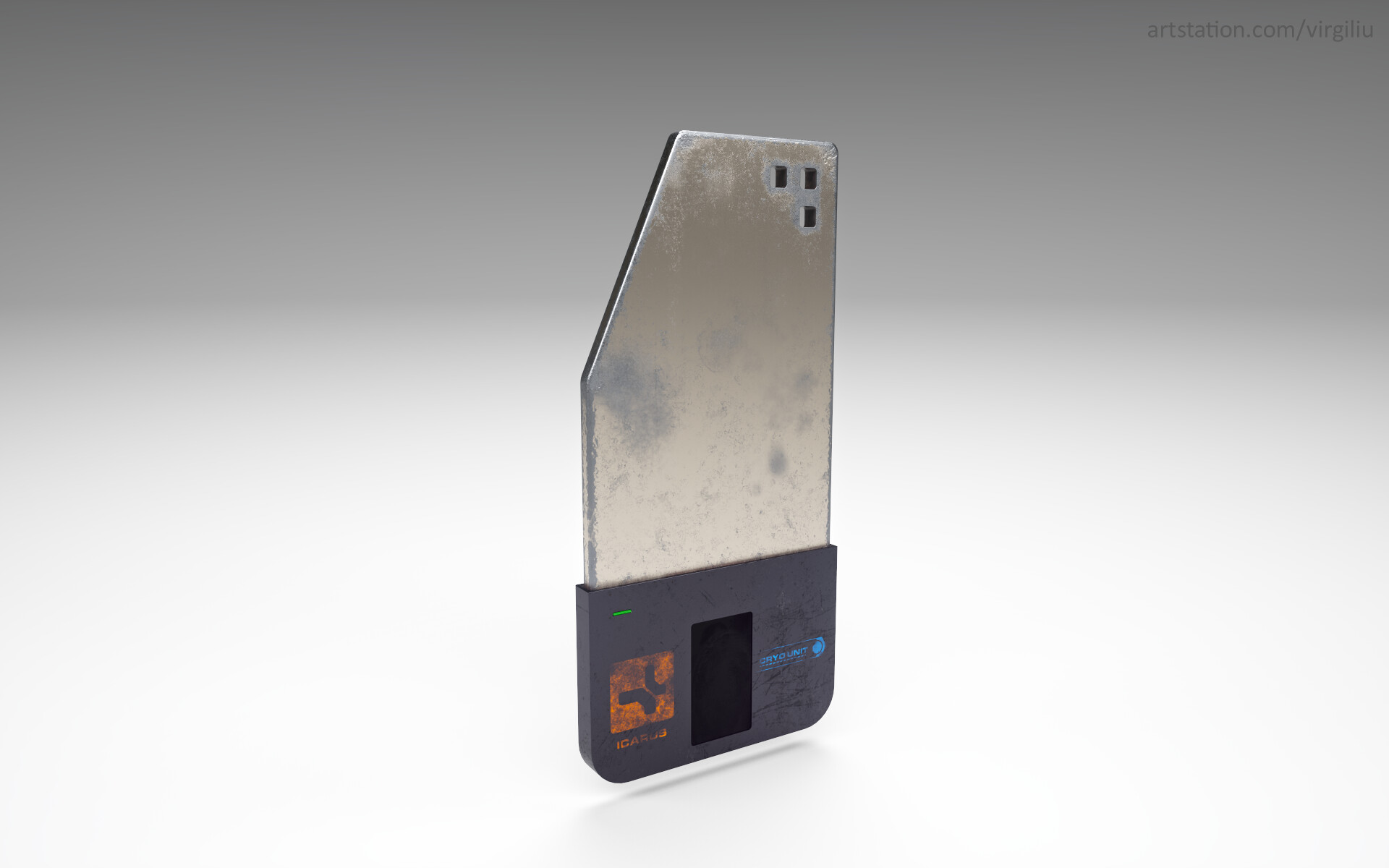 ArtStation - Cryo lab access card