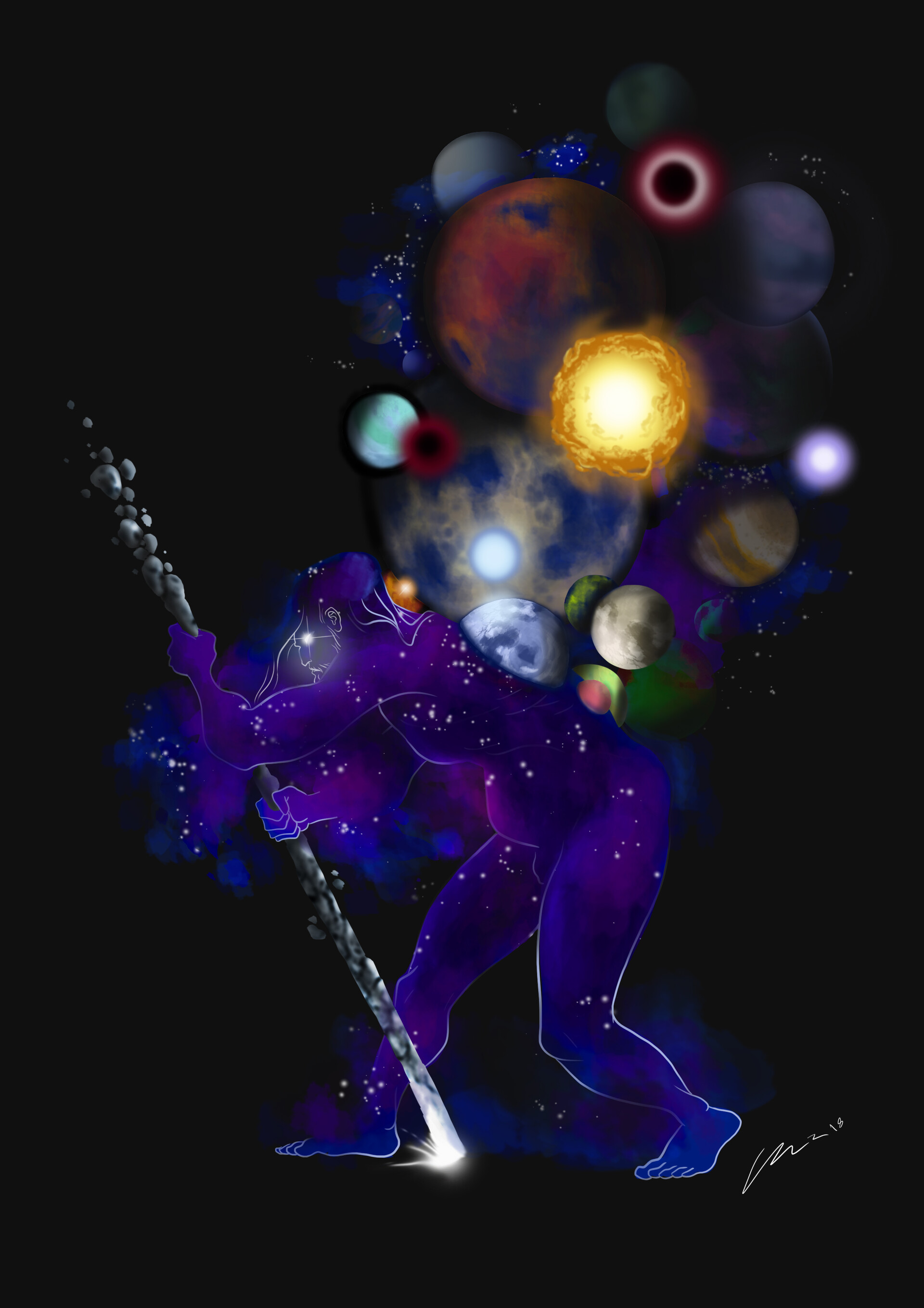 ArtStation - Galaxy Walker