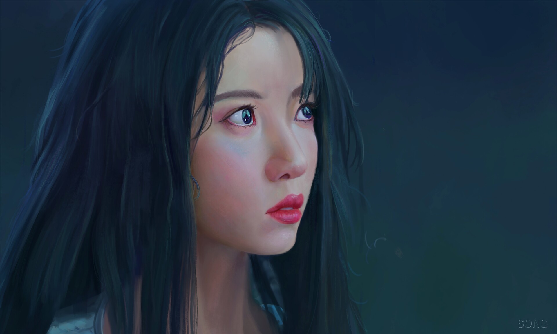 ArtStation - The girl IU