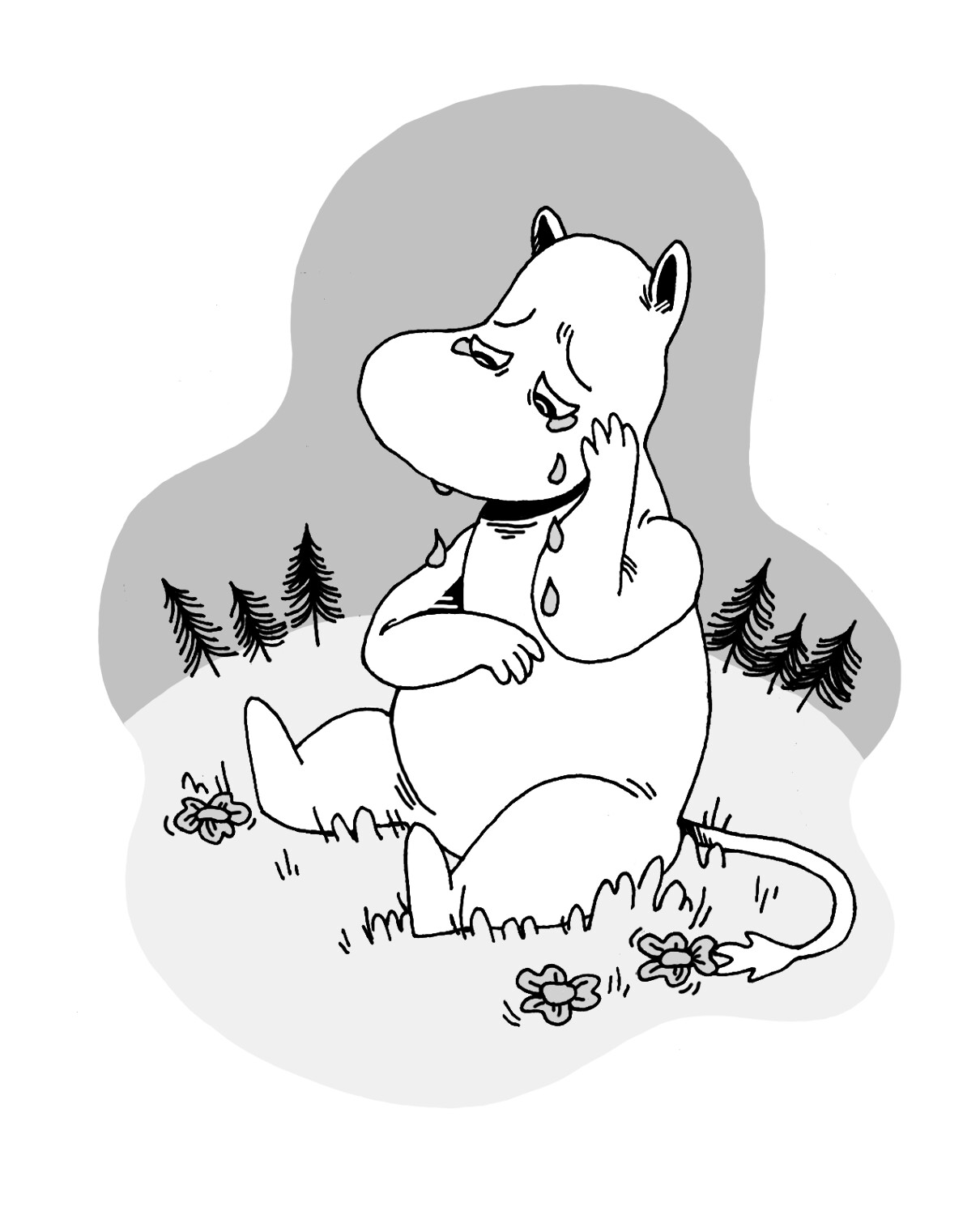 ArtStation - Sad Moomin, 2018