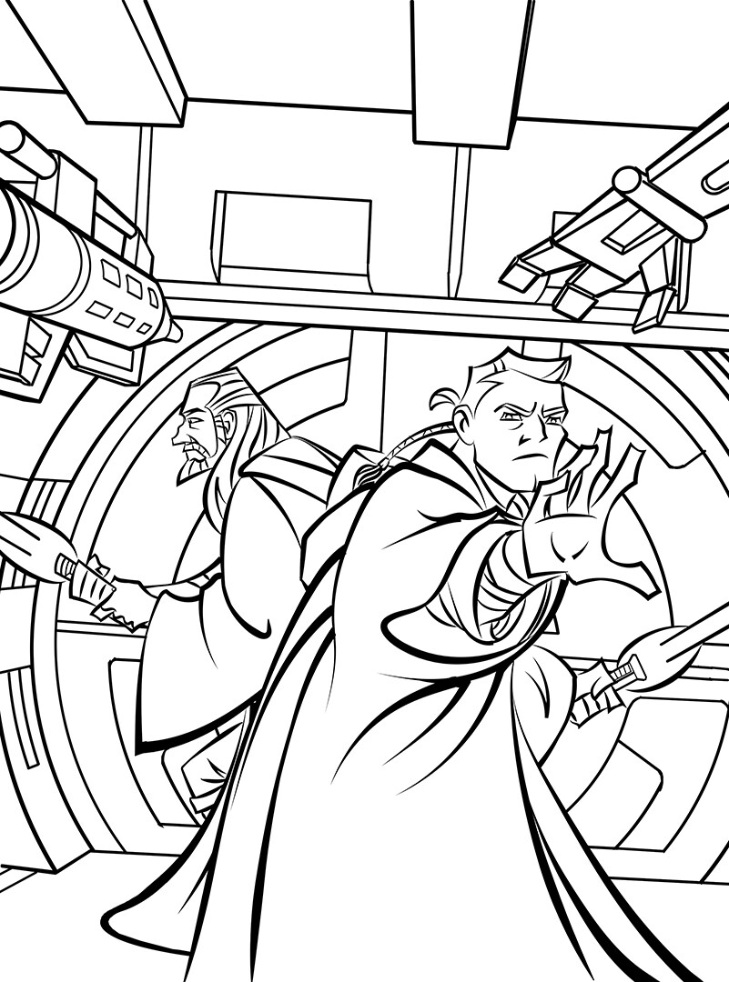 David Rabbitte - Star Wars Journal of the Whills Issue 94 Cover Art