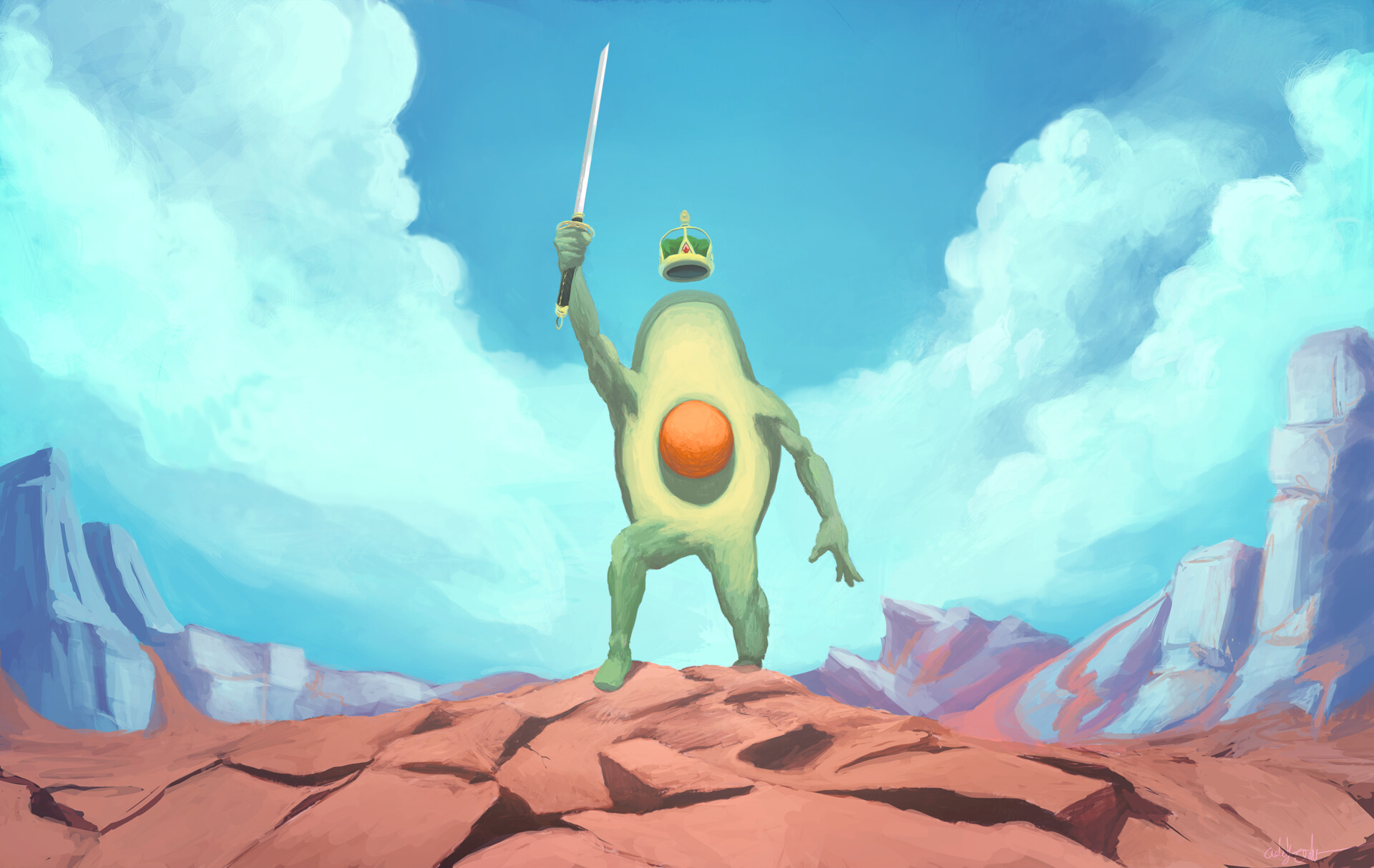 ArtStation - Mighty Avocado