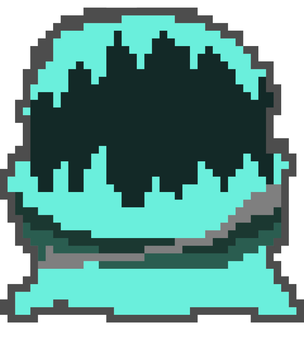 ArtStation - Slime Critical Attack — Pixel Art Animation