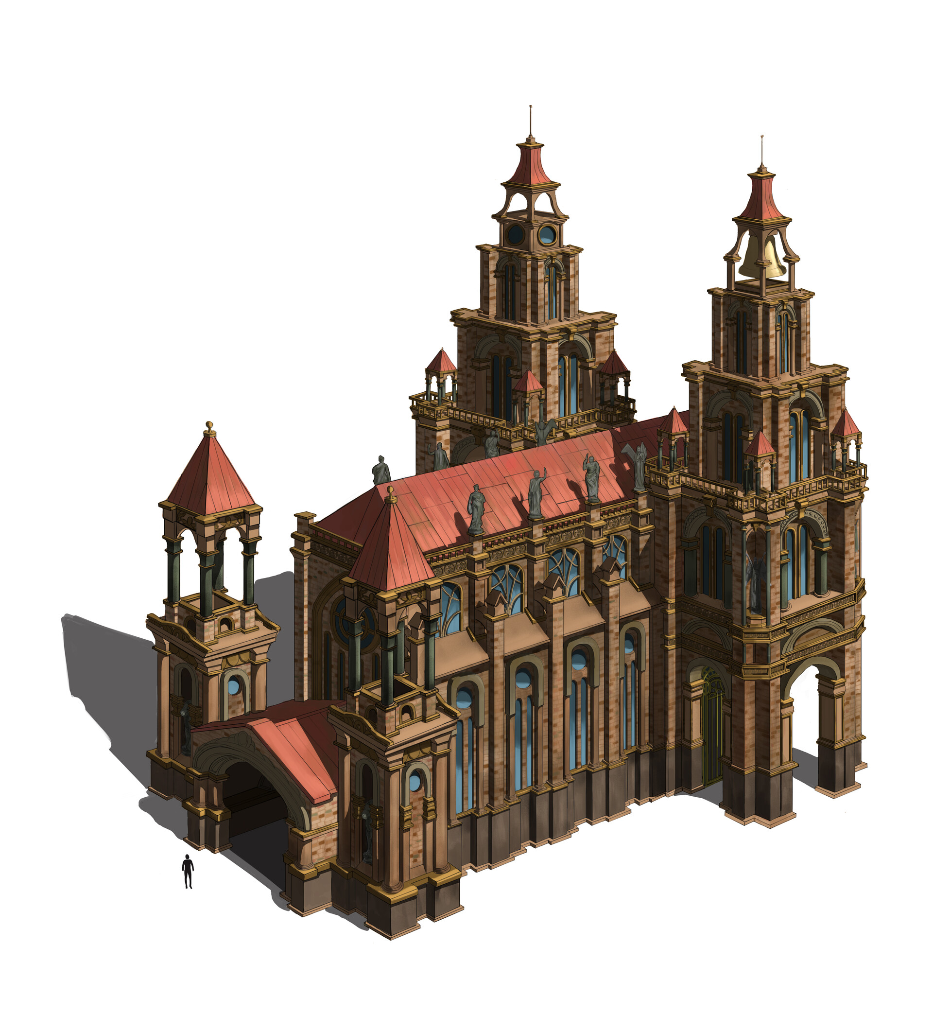 ArtStation - Catholic church