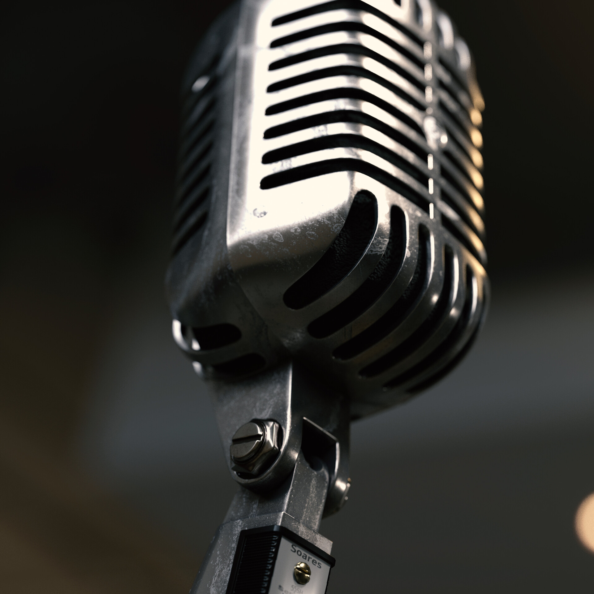 ArtStation - Vintage mic