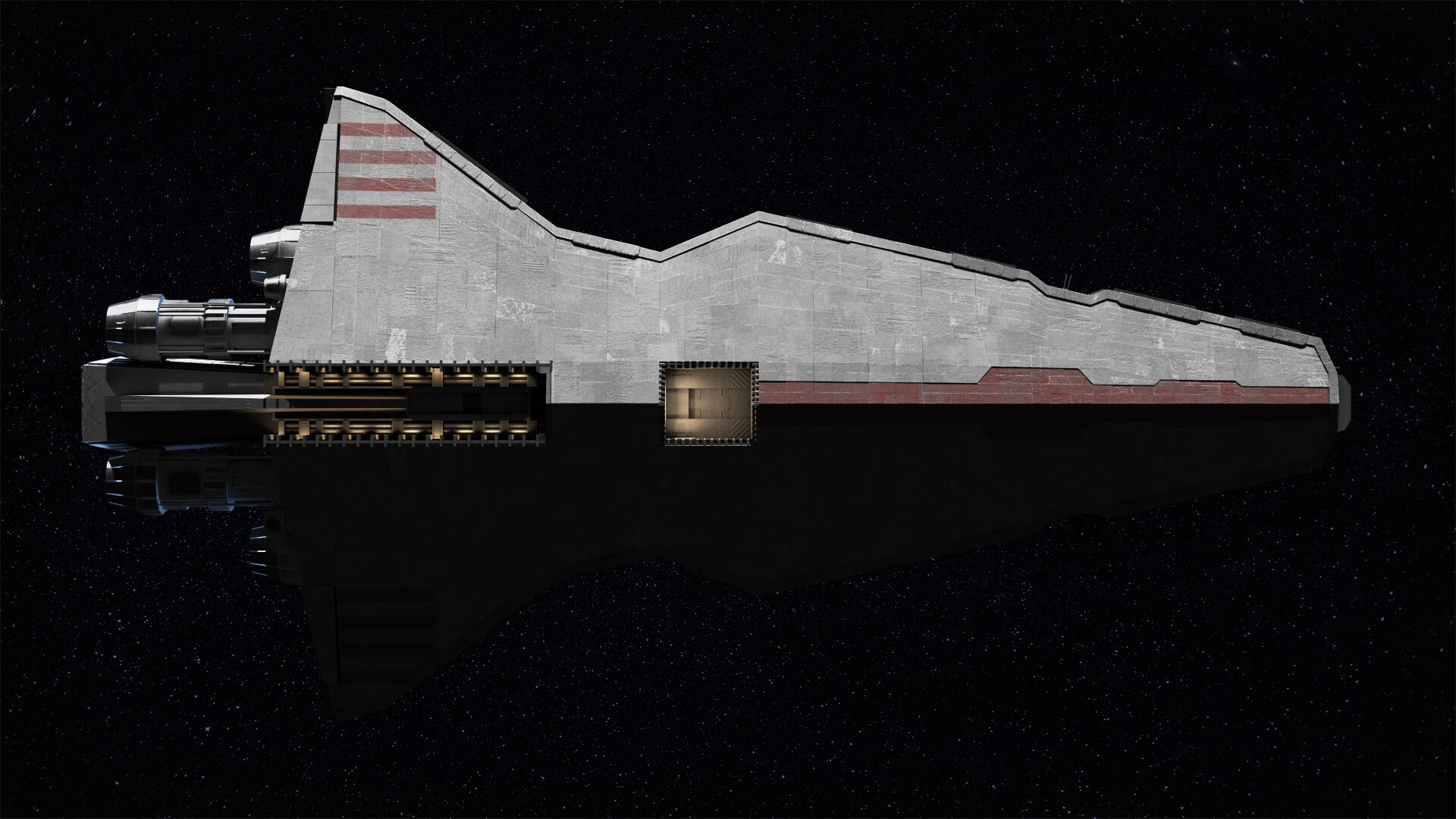 Pavel Veselinov - Venator Class Star Destroyer Fan Art