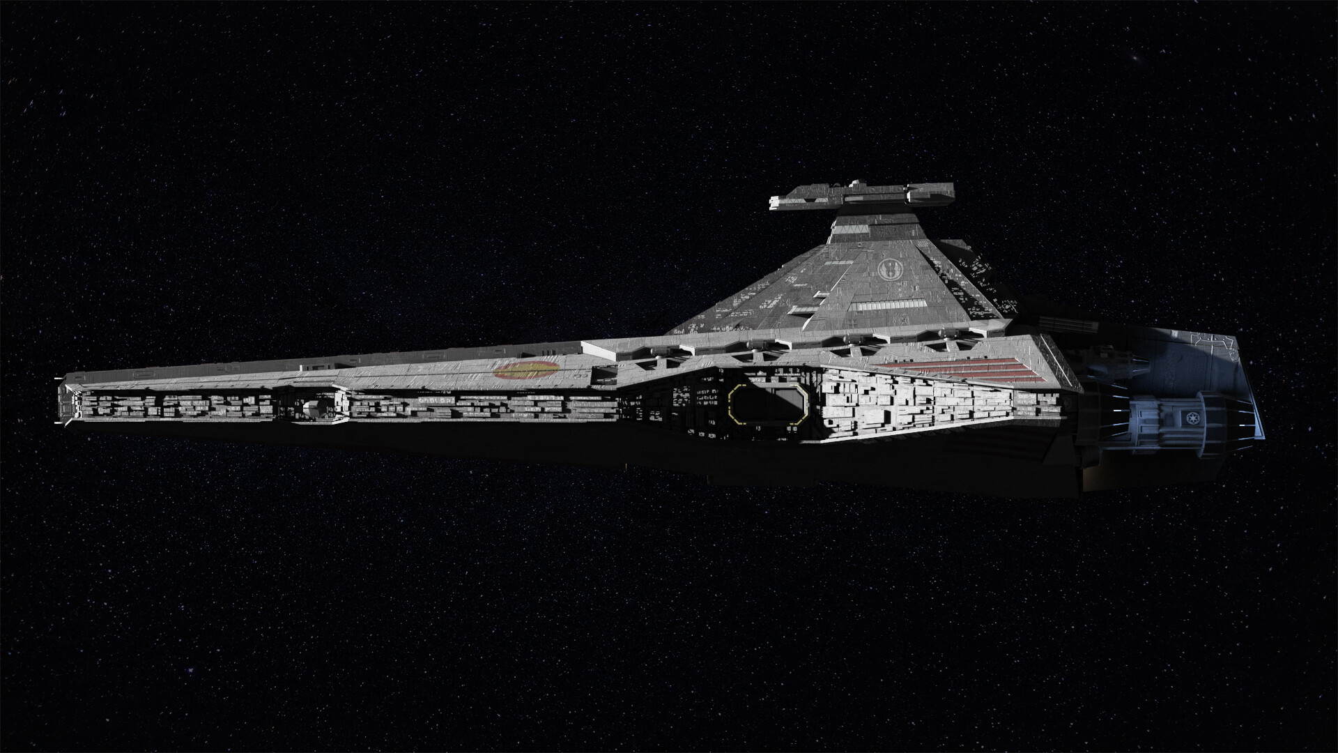 Pavel Veselinov - Venator Class Star Destroyer Fan Art