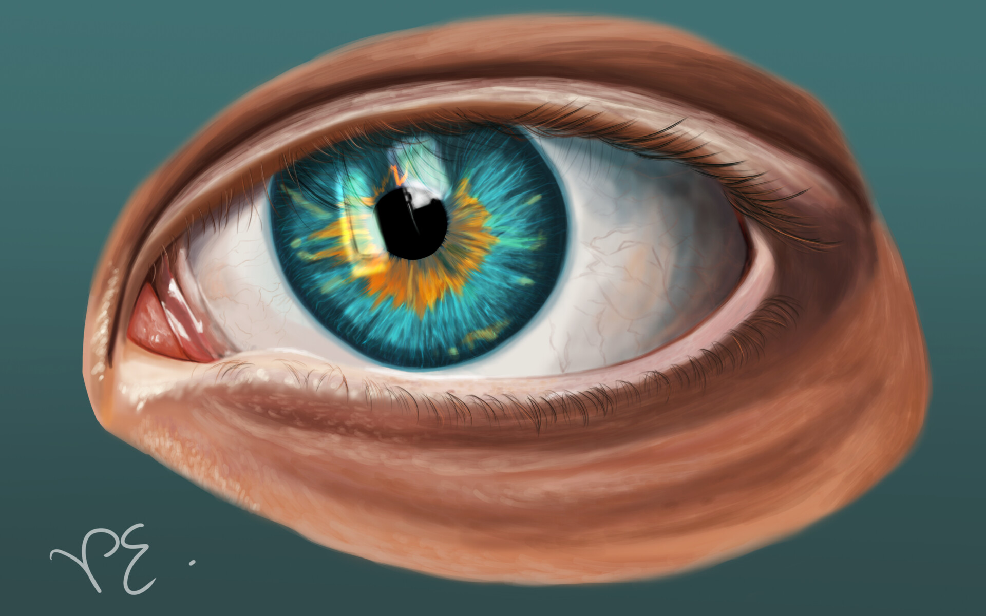 ArtStation - Eye study