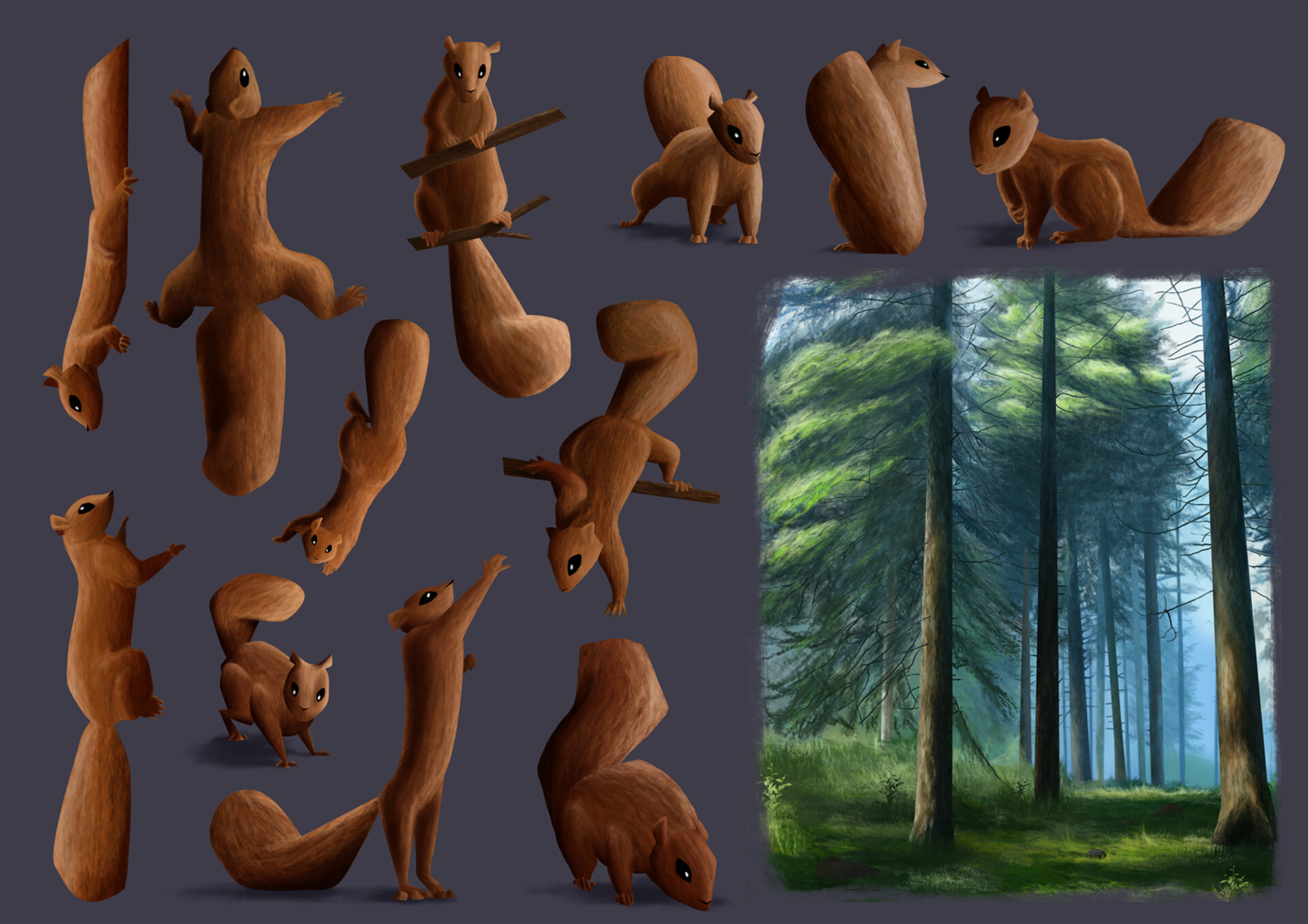 ArtStation - Squirrel