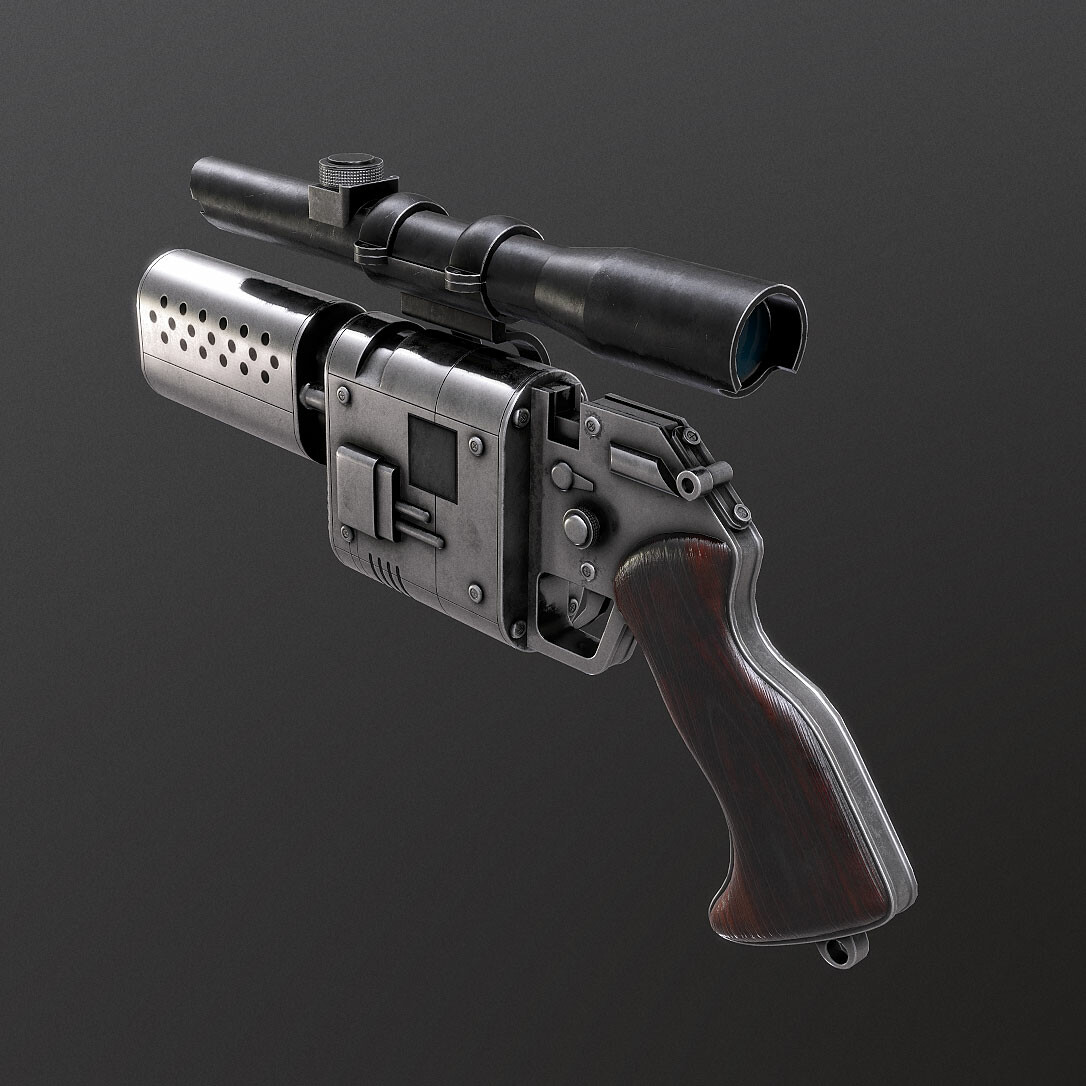 Remi Norby - Modified NN-14 blaster pistol