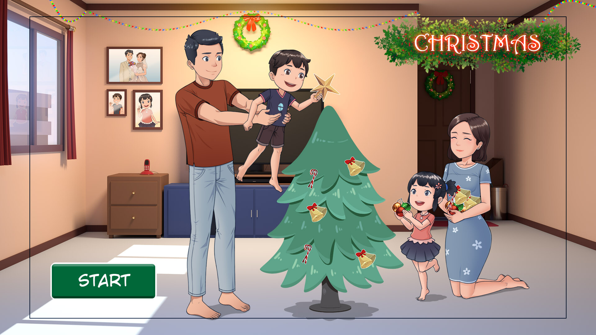 ArtStation - Christmas Interactive Game Storyboarding & Layouts