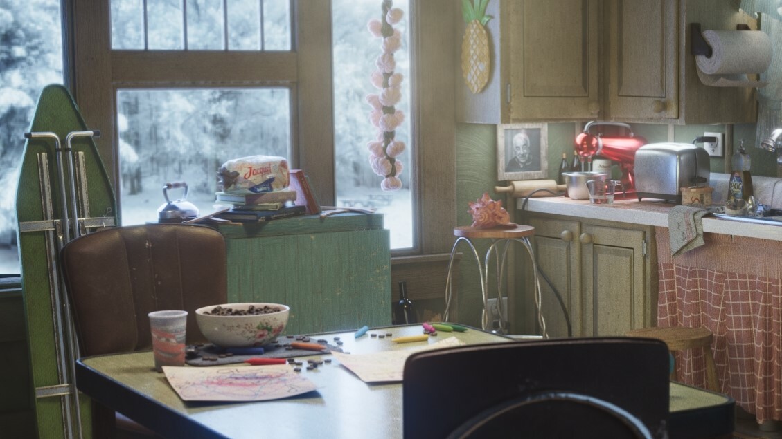 Vincent Lenne - School Exercise - Pixar Kitchen (Octobre - Novembre 2019)