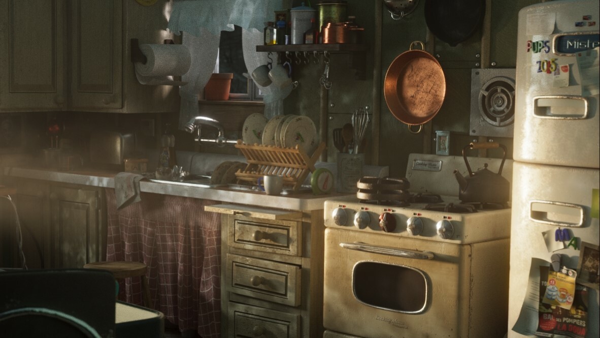 Vincent Lenne - School Exercise - Pixar Kitchen (Octobre - Novembre 2019)
