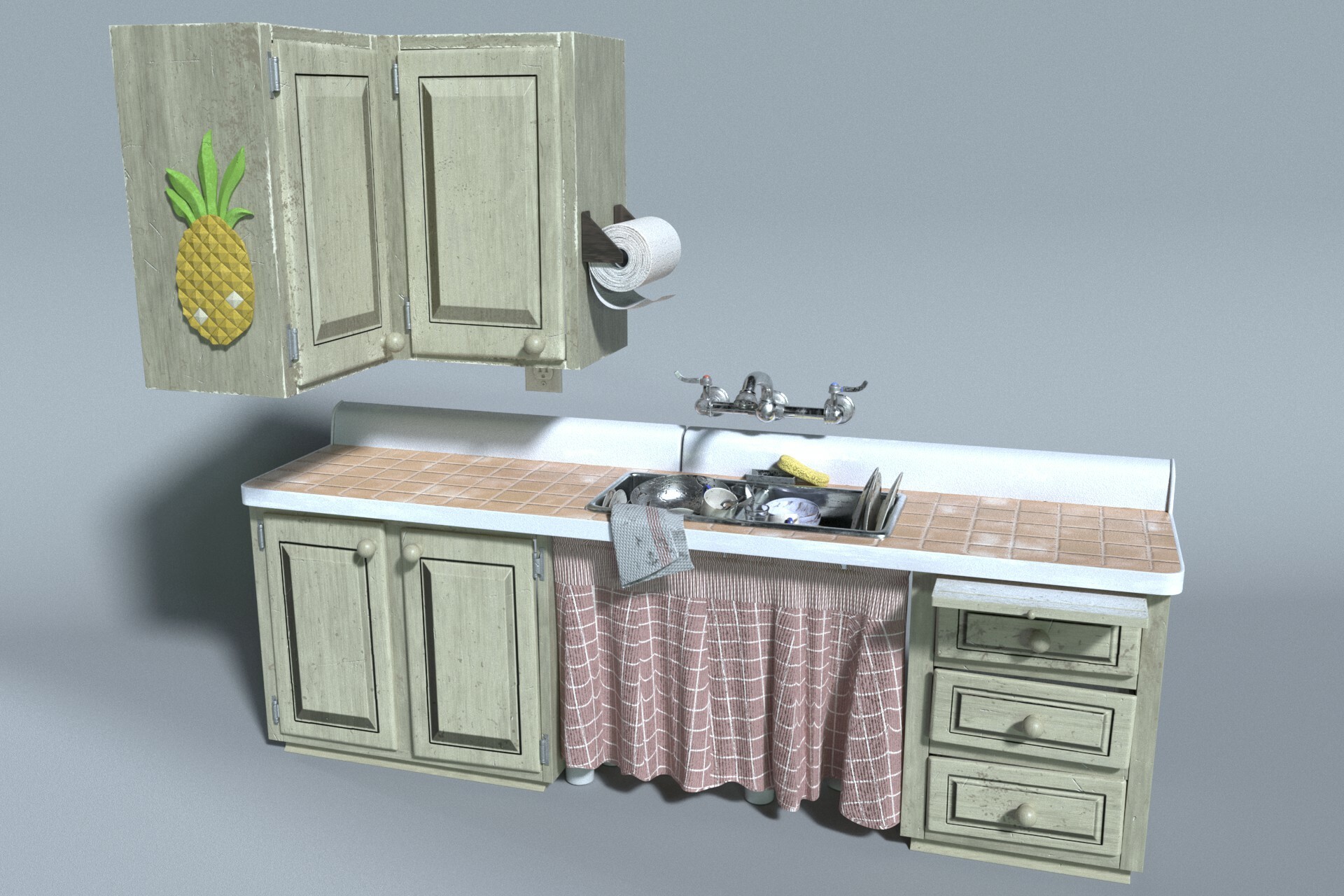Vincent Lenne - School Exercise - Pixar Kitchen (Octobre - Novembre 2019)
