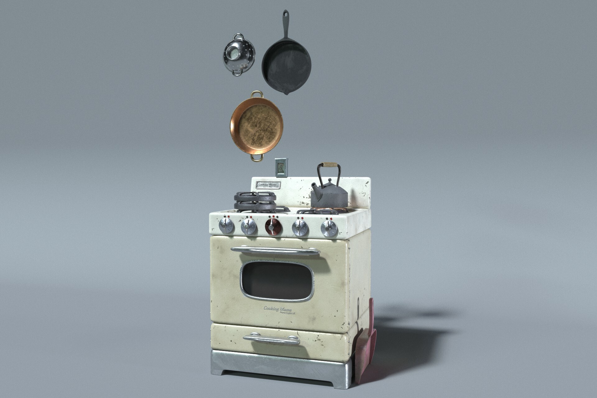 Vincent Lenne - School Exercise - Pixar Kitchen (Octobre - Novembre 2019)