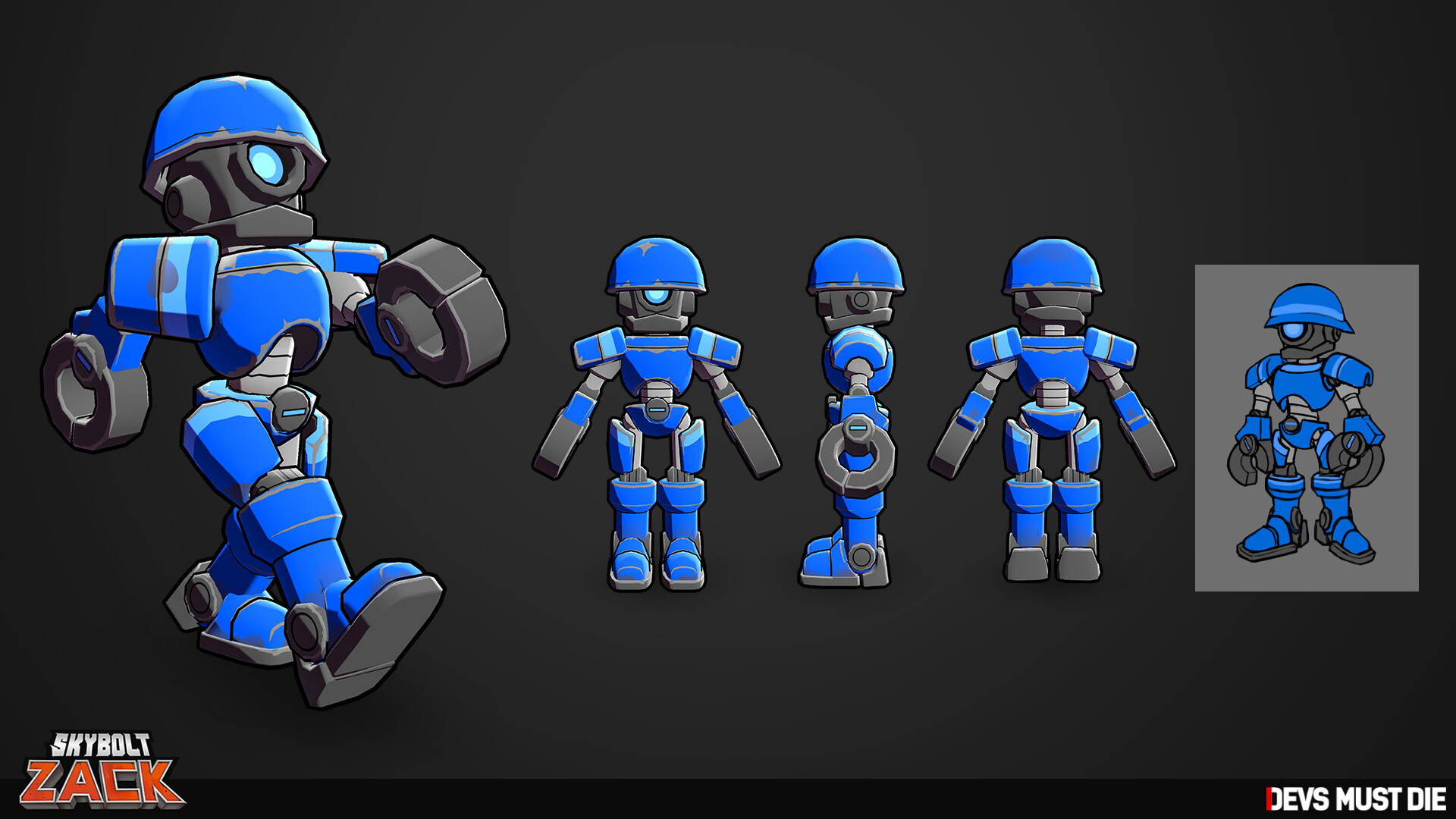 Julien Jestin - Skybolt Zack - Characters - Robots