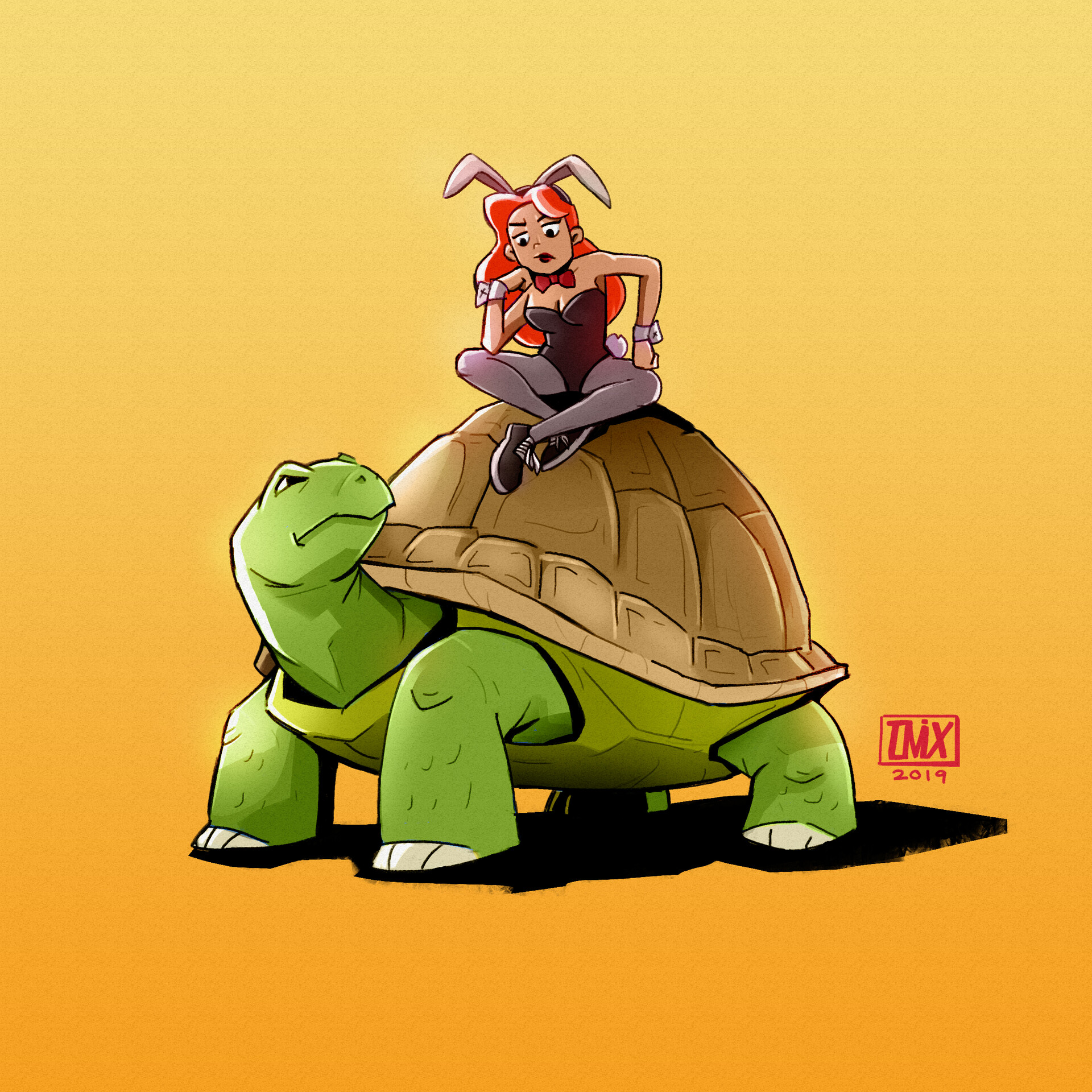 ArtStation - The Tortoise and the Hare