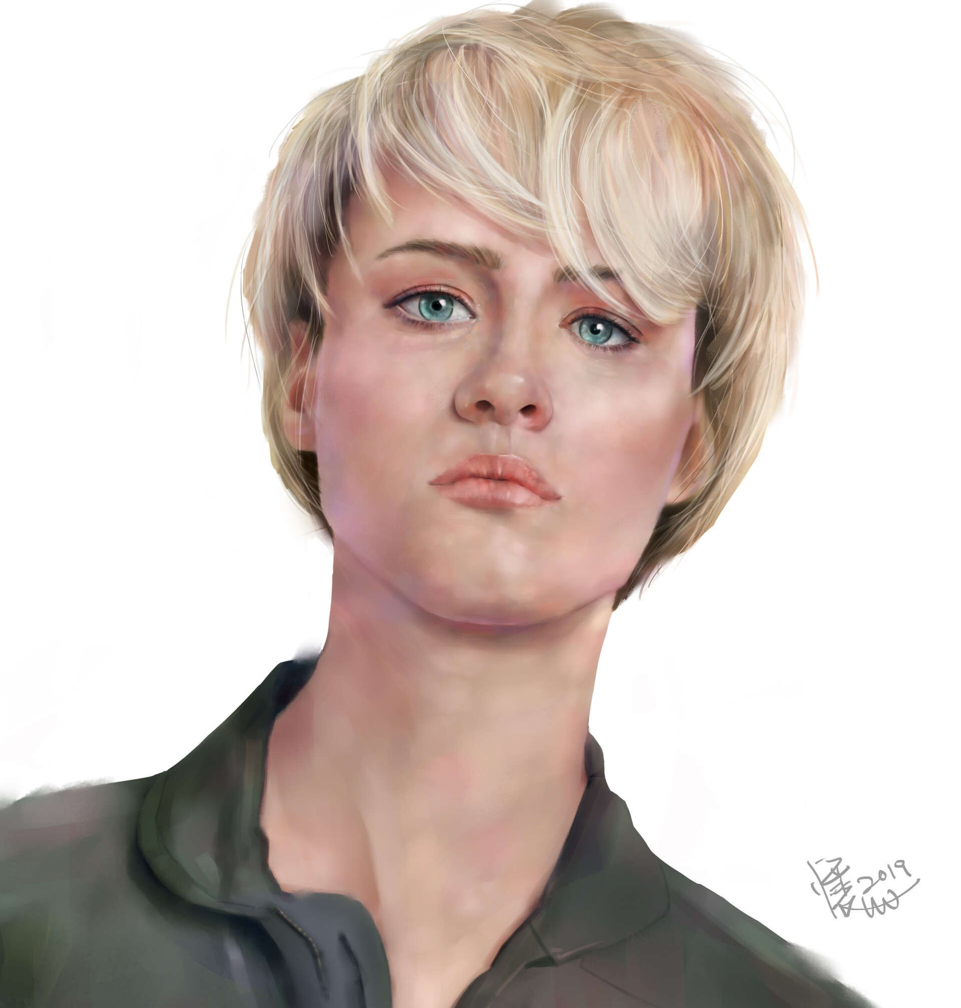 Mackenzie Davis Hair
