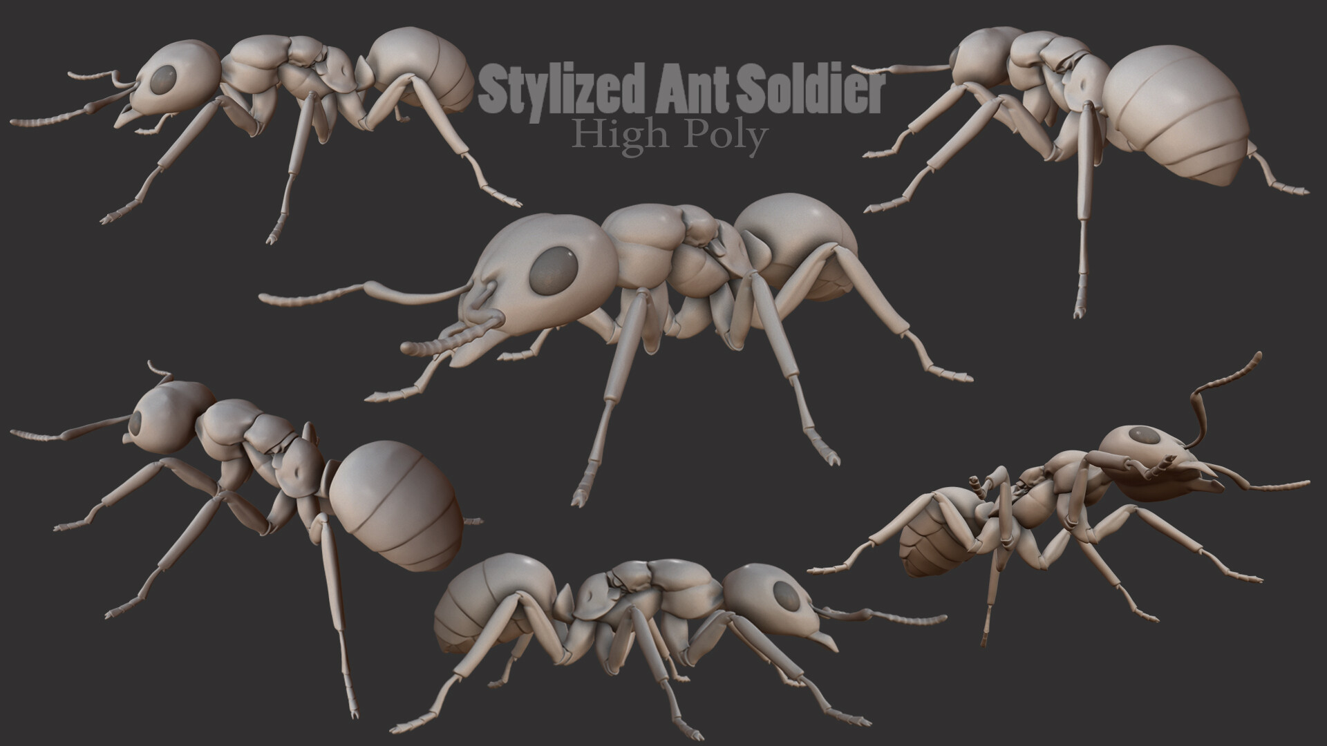ArtStation - Stylized Ant Soldier