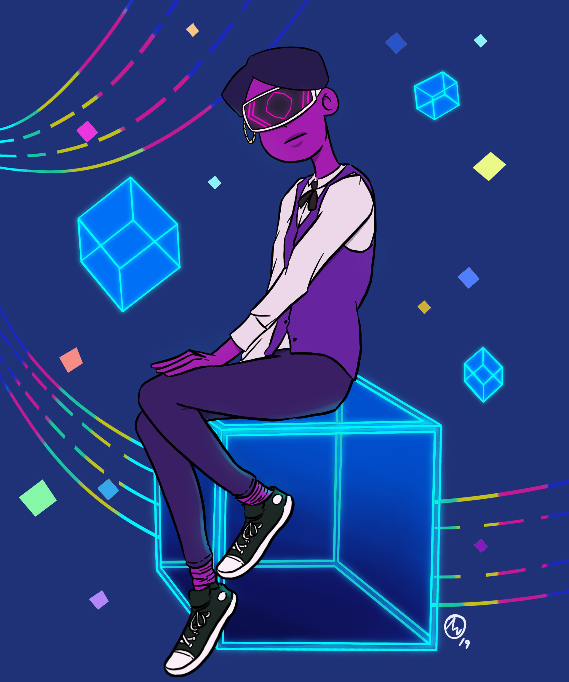 ArtStation - Sayonara Wild Hearts