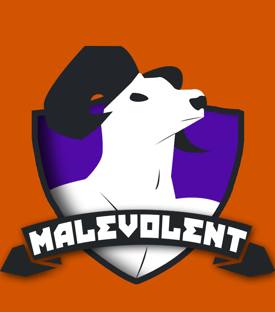 ArtStation - Malevolent V2 Logo Design [Esports Team]