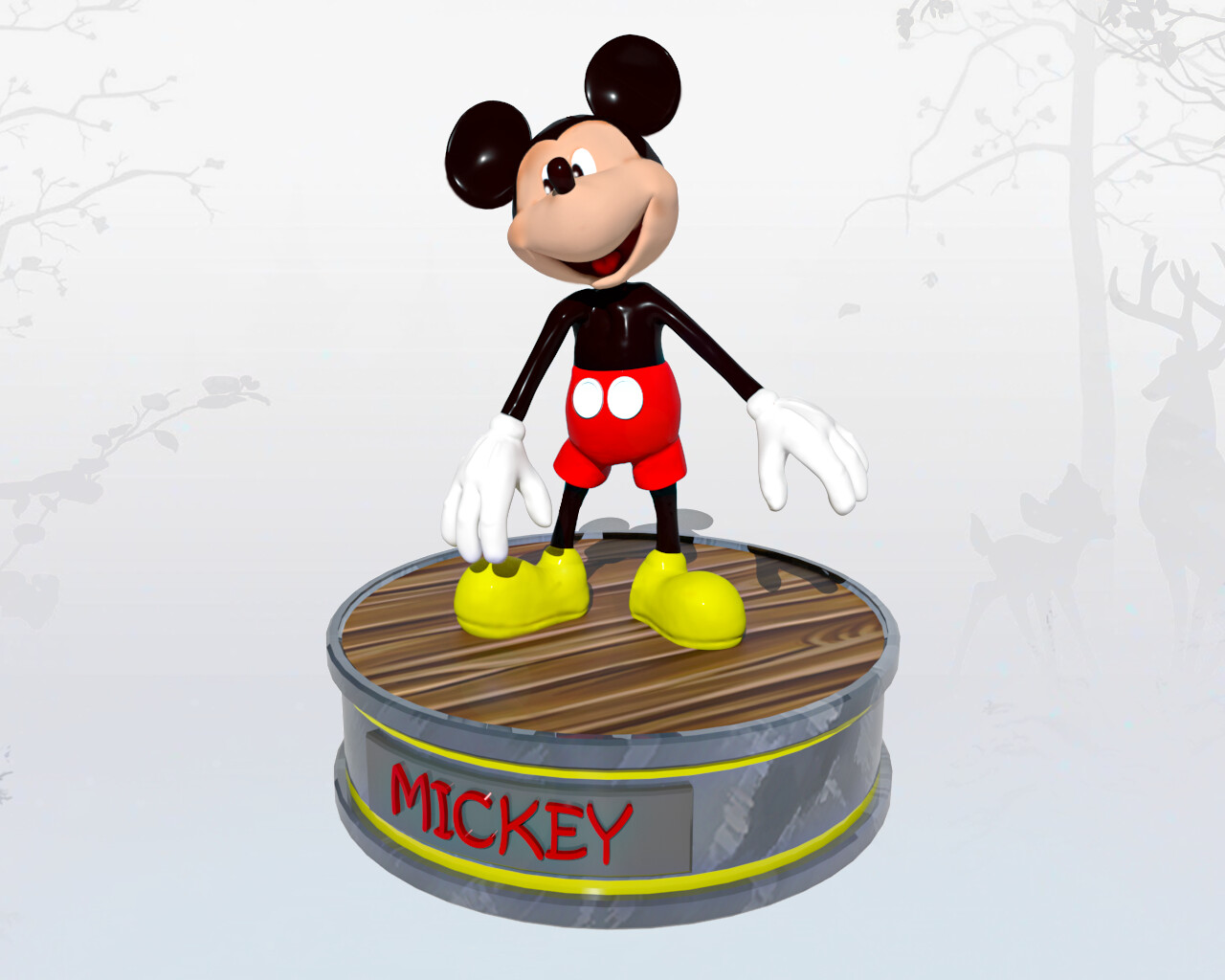 ArtStation - Mickey Mouse