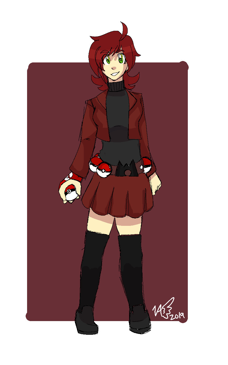 ArtStation - Pokemon Gym Leader OC: Lacie