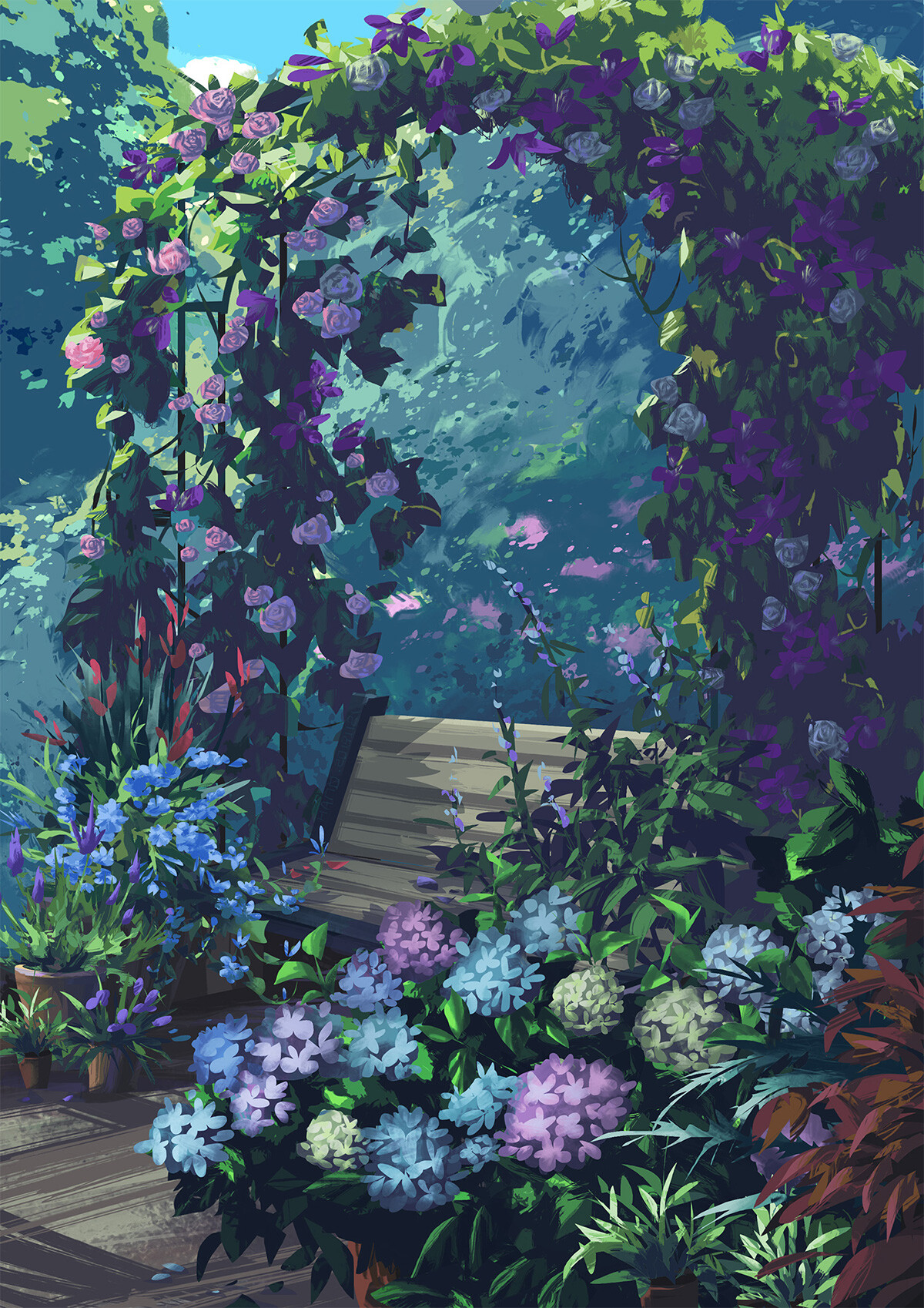 ArtStation - Garden series