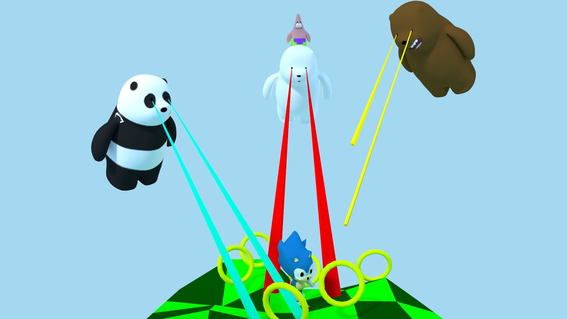 Edwin Seow - Sonic's Escape from Patrick Releasing Eldritch Horrors ...