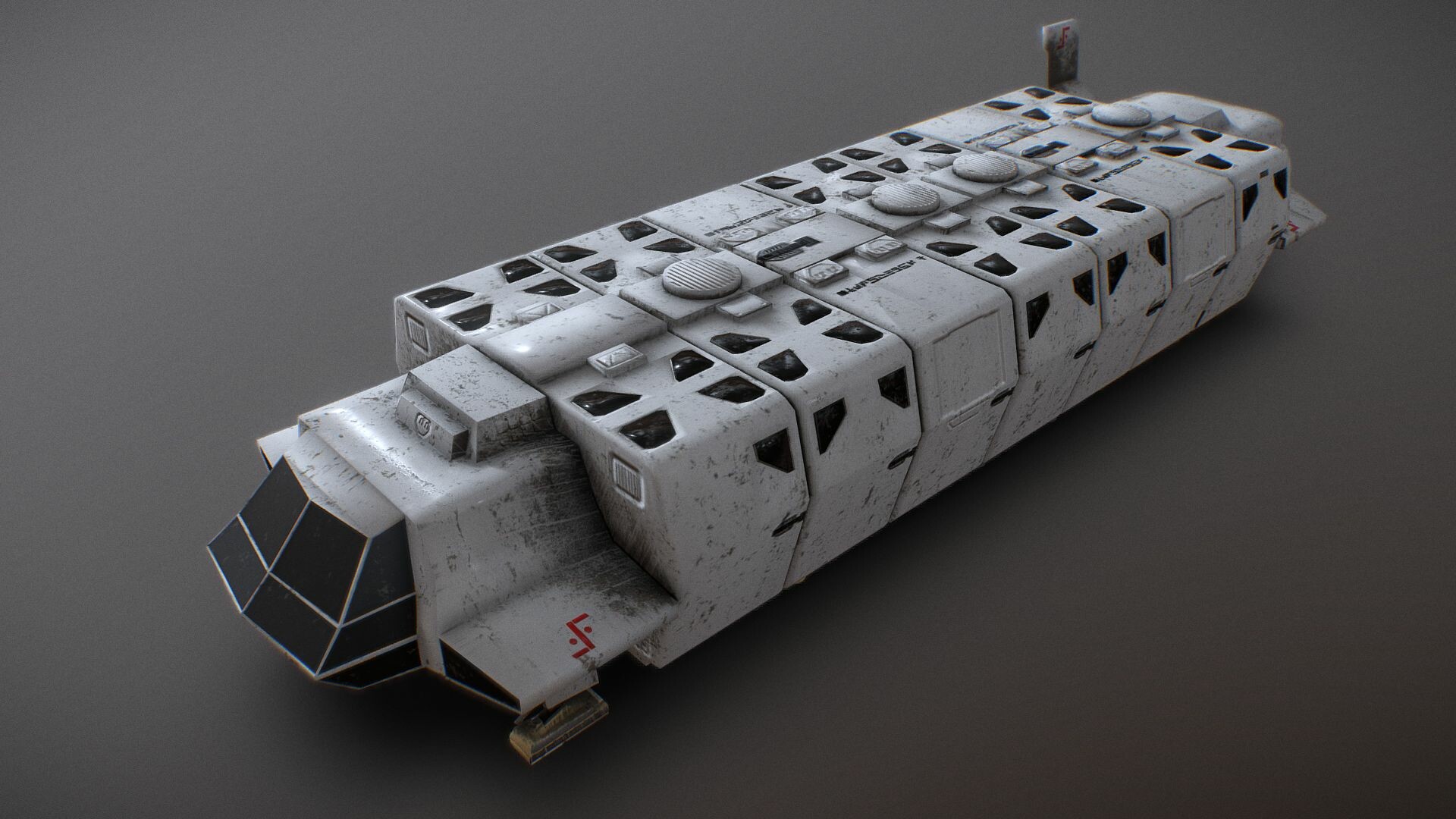 Daniel Nuñez - Visitor´s Skyfighter - Low Poly