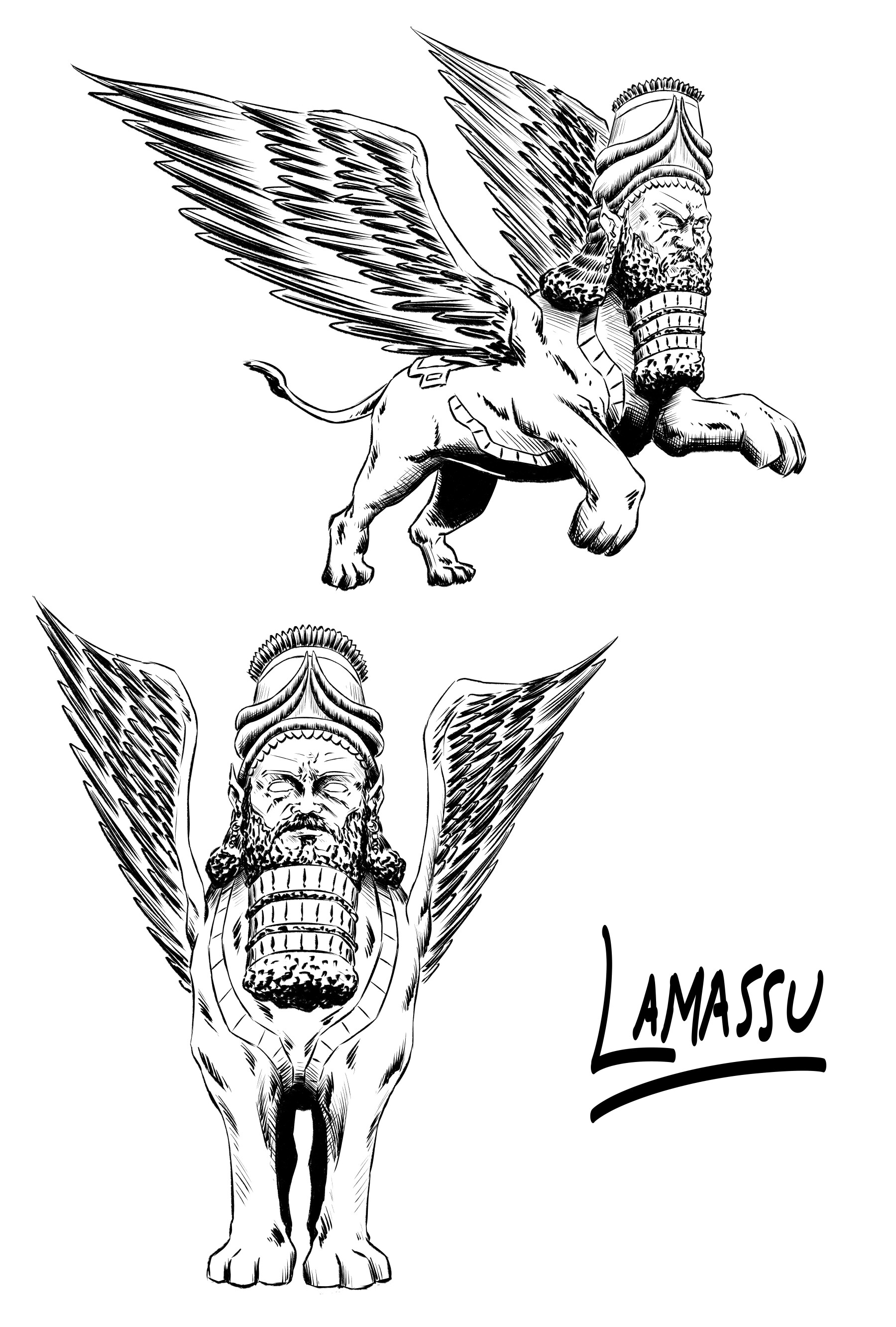 Lamassu Tattoo
