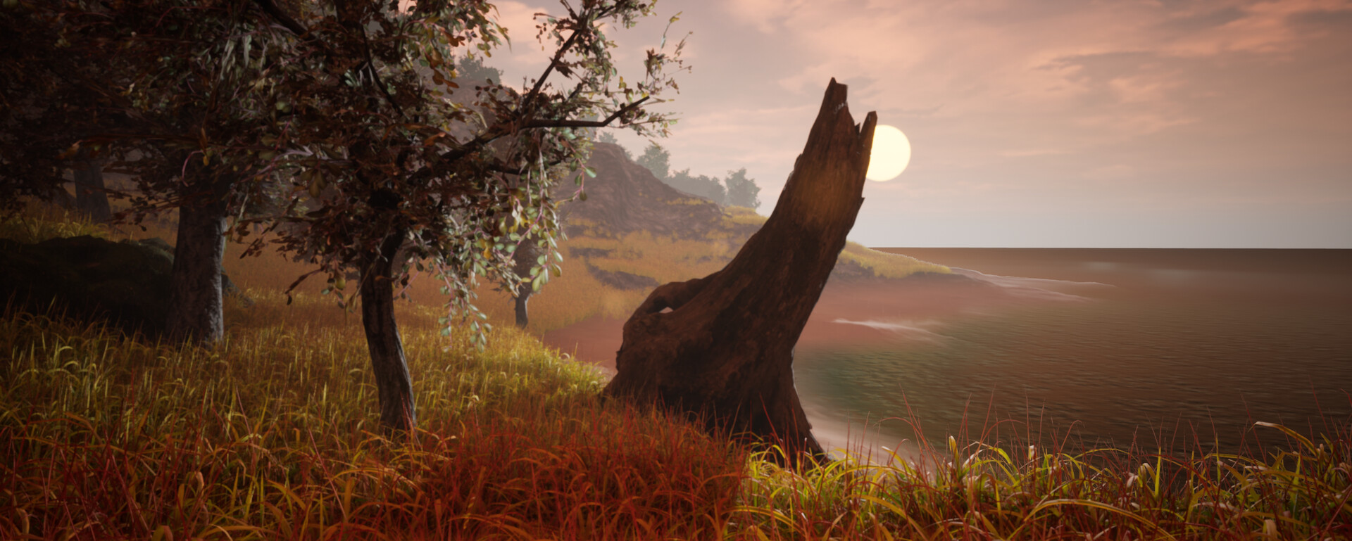 ArtStation - Seaside Dream Forest