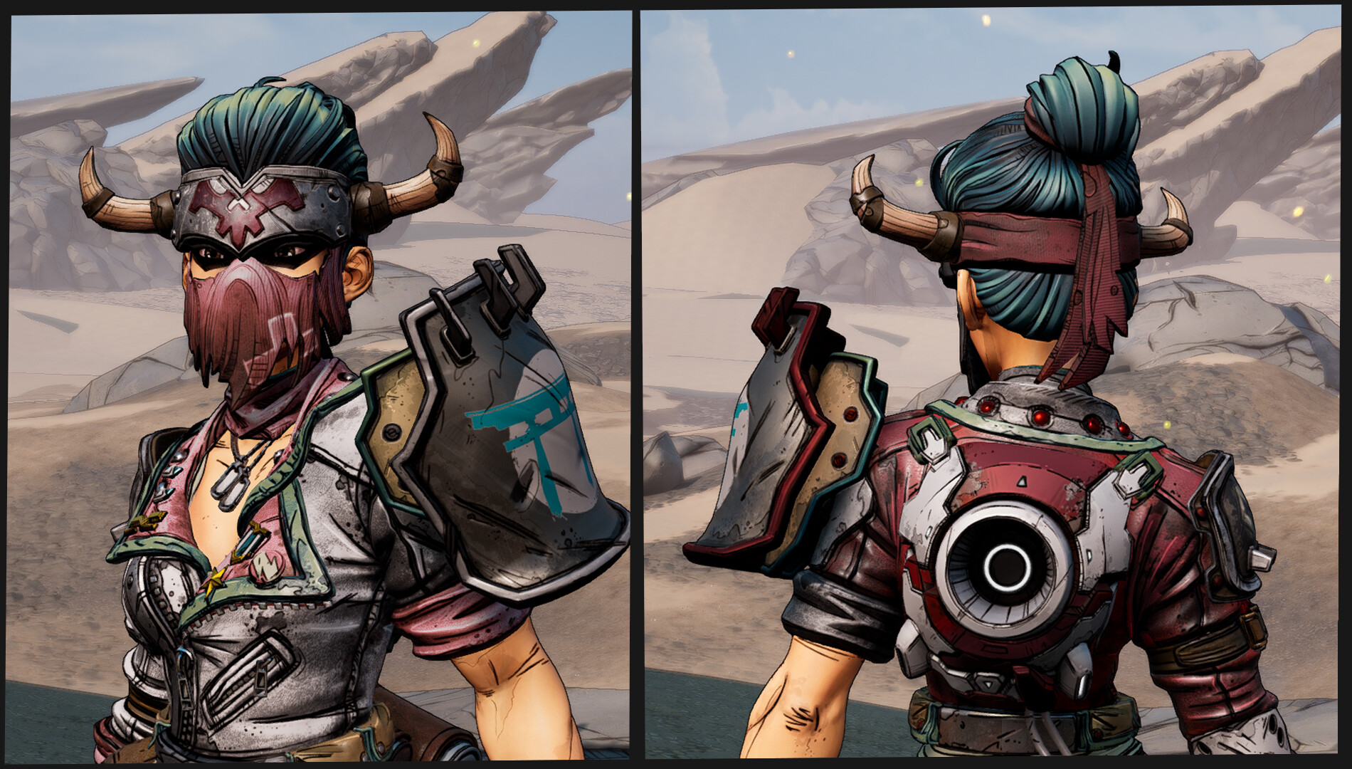 Micah Masbaum - Borderlands 3 - Moze Head Variants