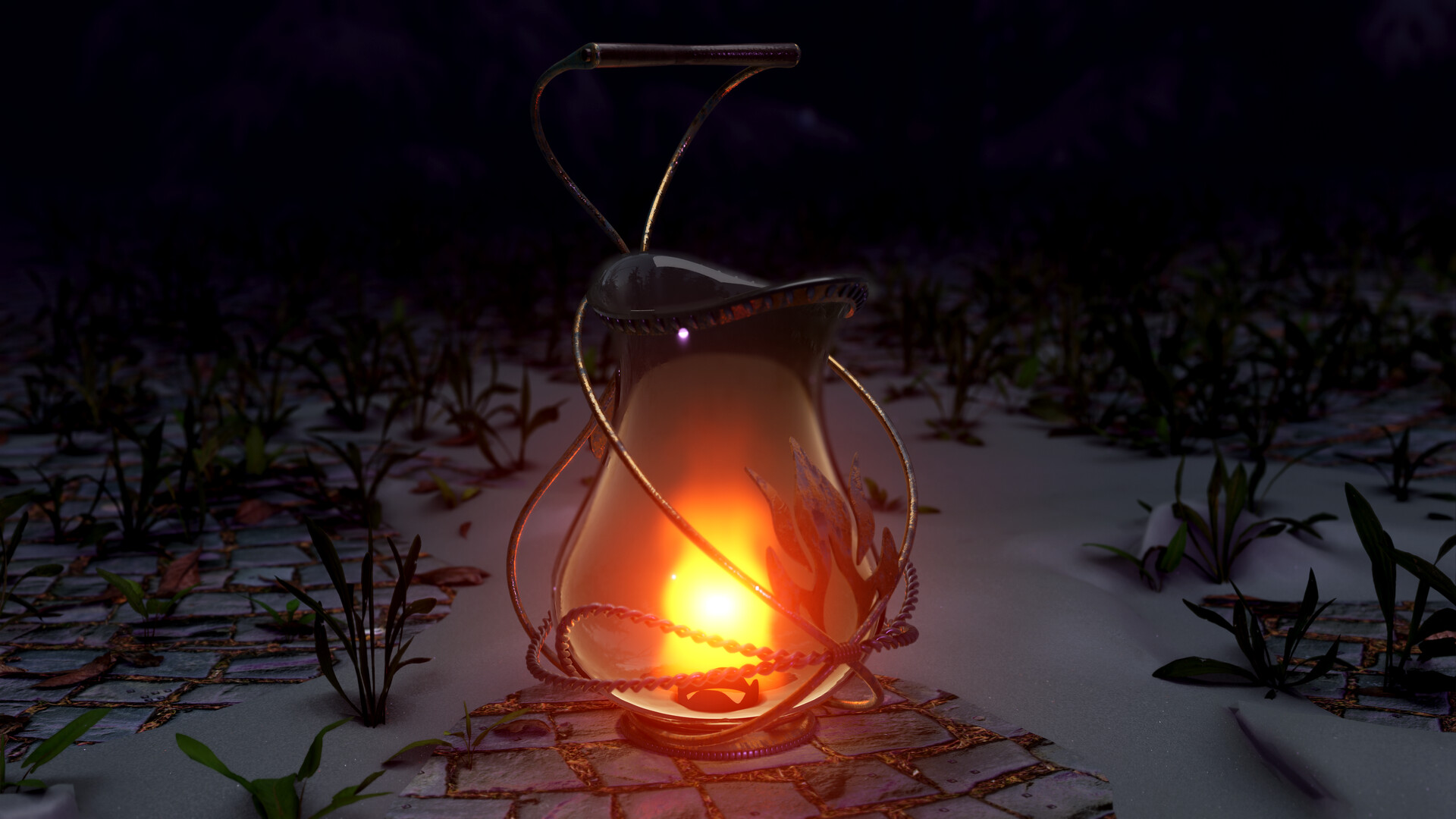 ArtStation - Enlightened Souls - Lantern