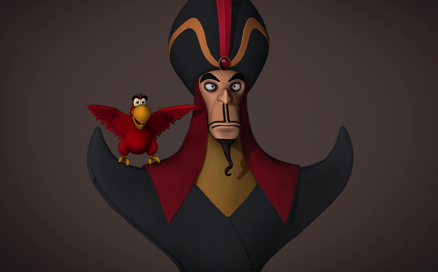 ArtStation - Bust of Jafar