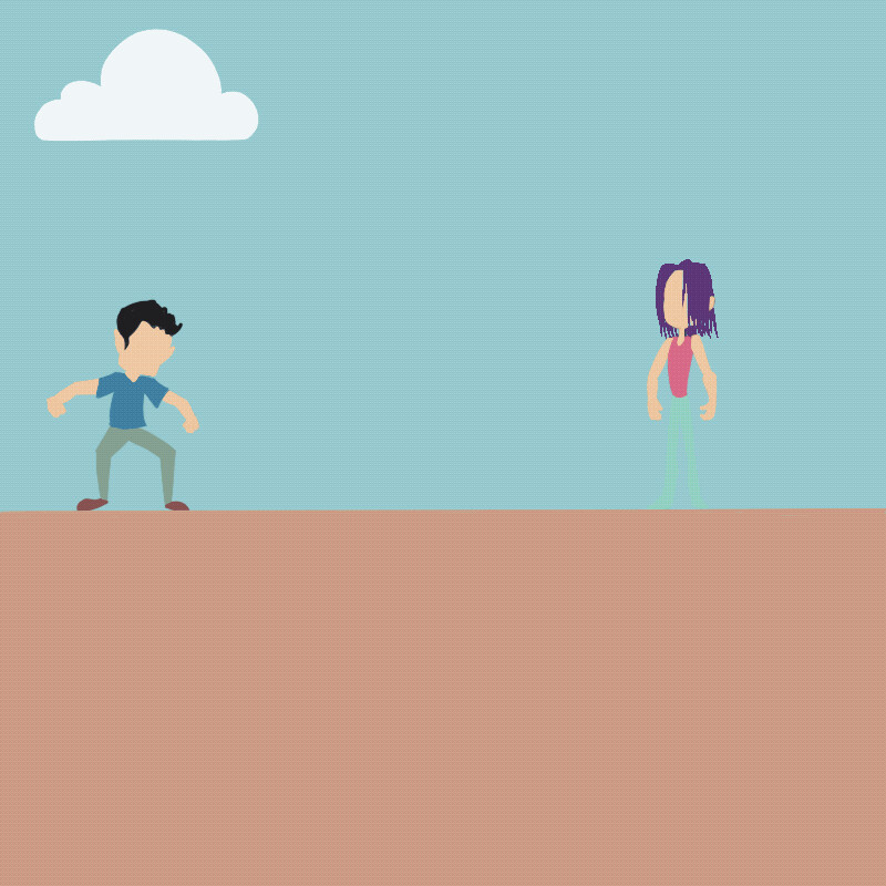 ArtStation - animation of a kick