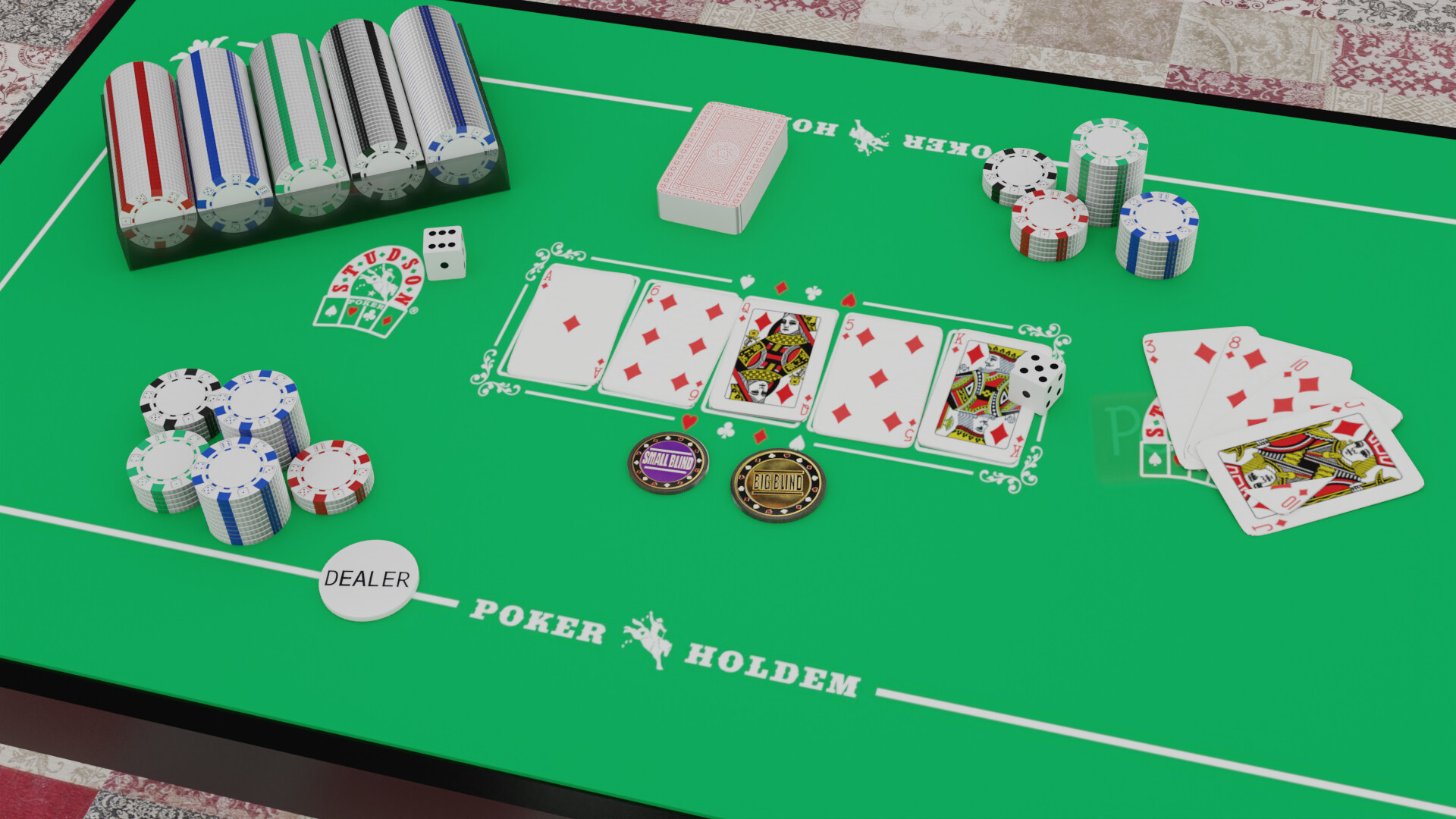 ArtStation - Poker set