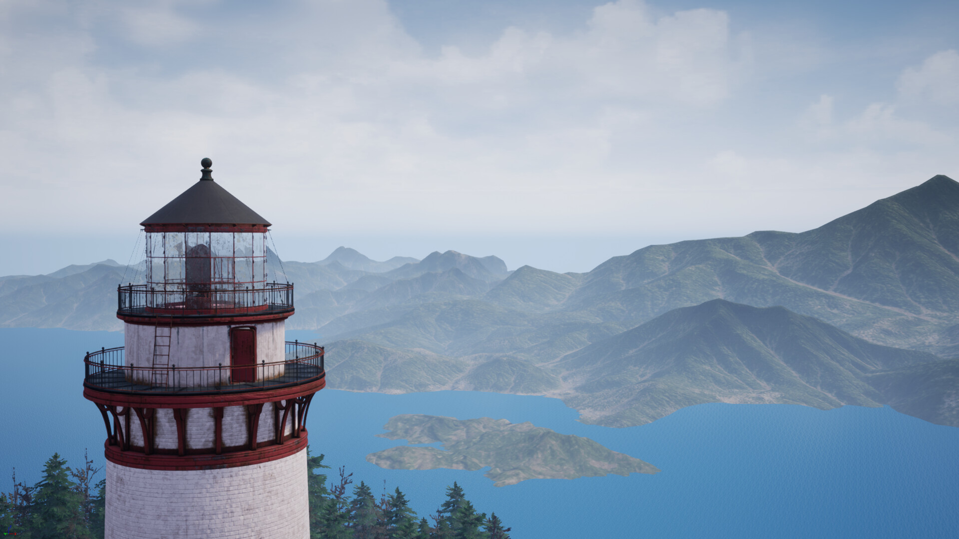 ArtStation - The Lonely Lighthouse