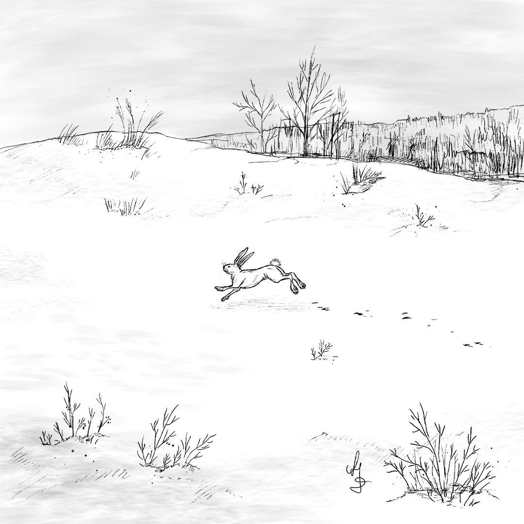 ArtStation - Inktober 2019 - Day 11 - Snow