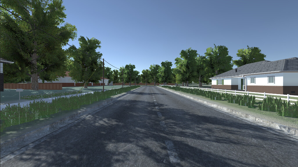 ArtStation - Street - Suburbs