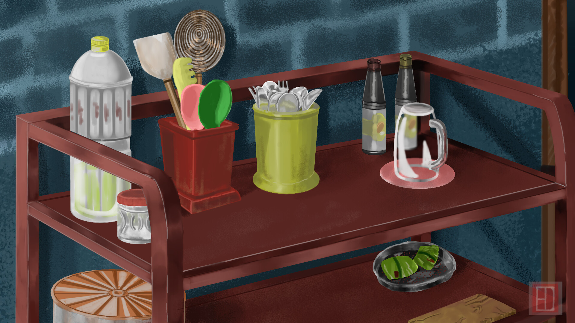 ArtStation - Small Kitchen Table