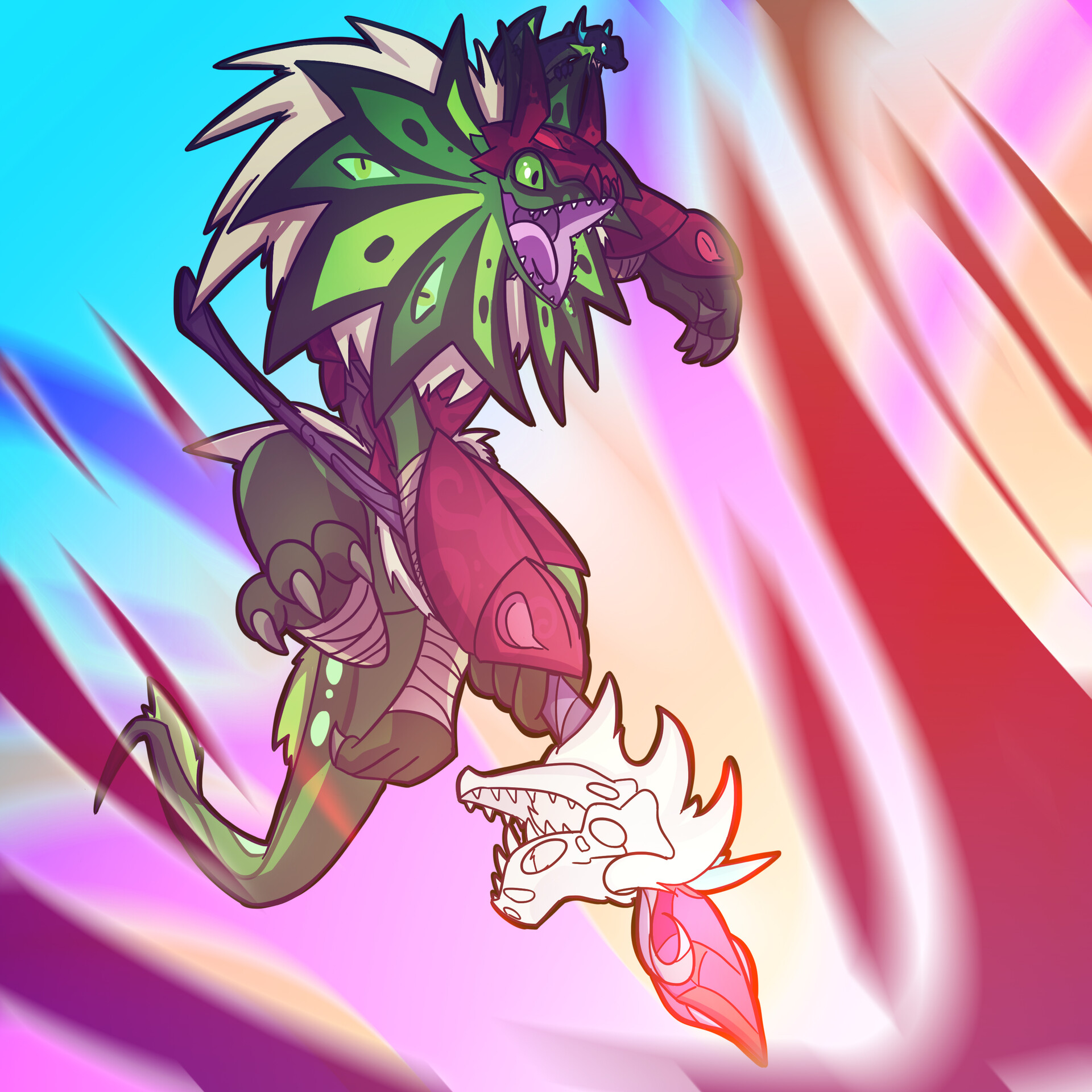 ArtStation - Dungeons and Dragons Druid Lizardfolk